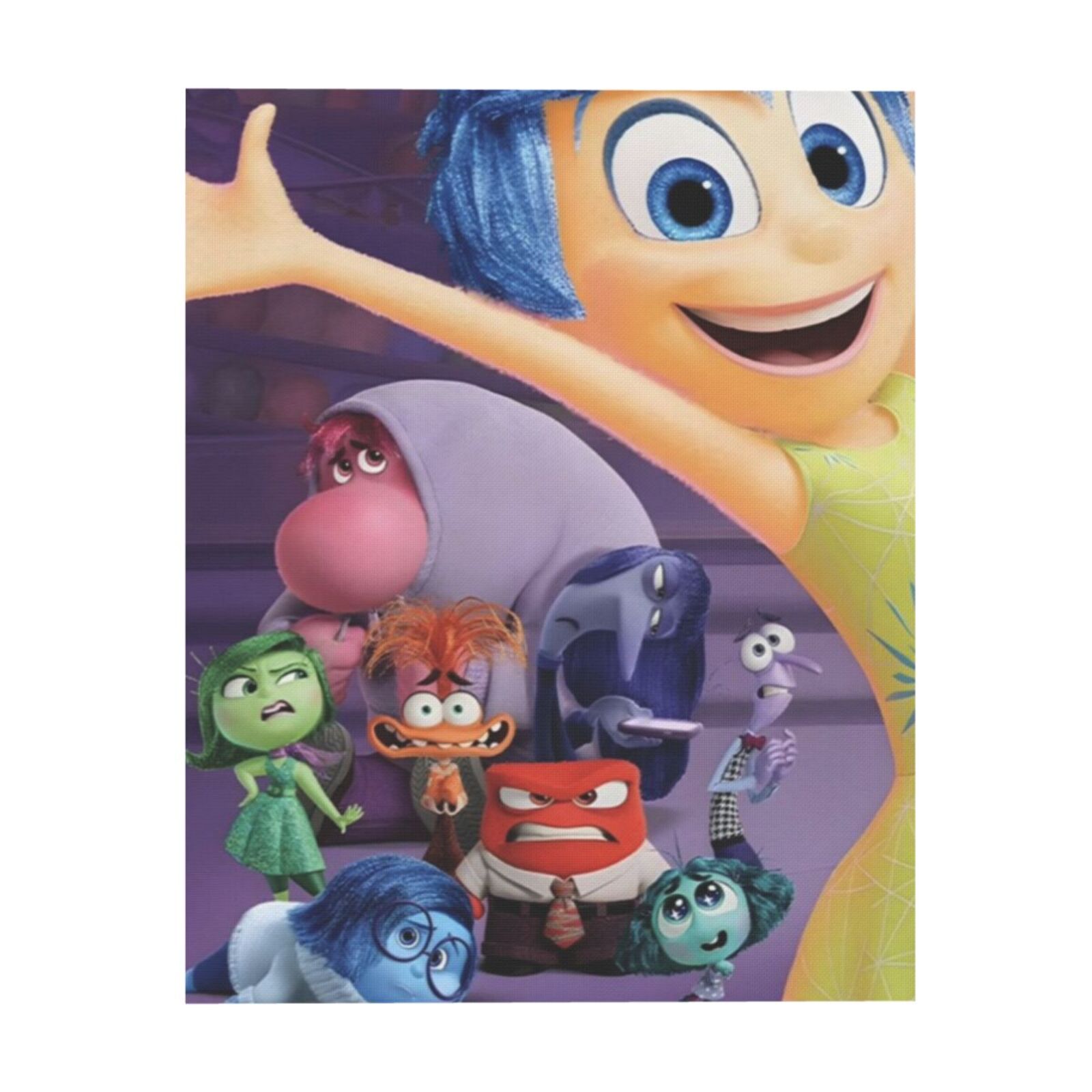 Inside Out Poster , HD Print Canvas Art for Home Bedroom Playroom Wall ...