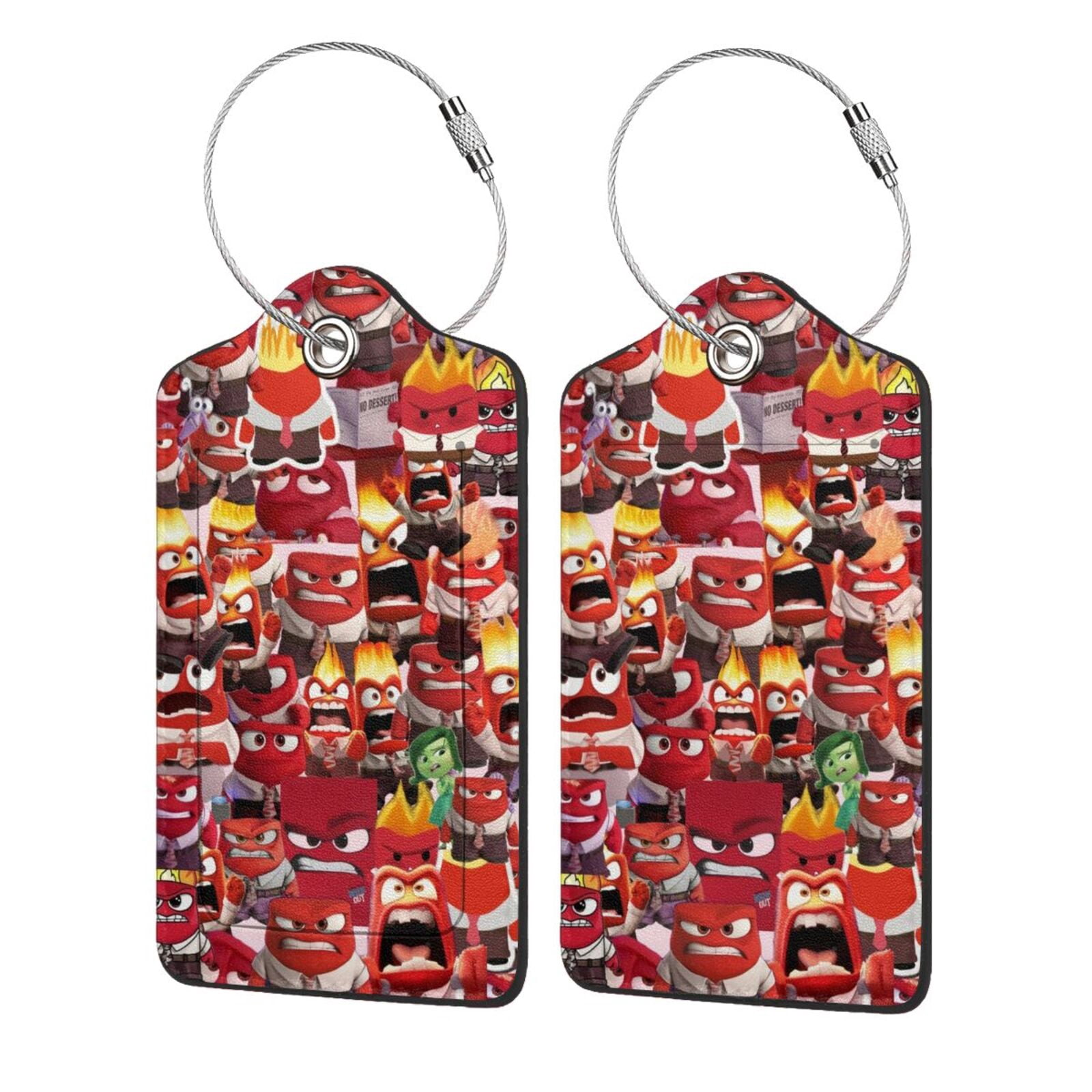 Inside Out Riley Luggage Tags for Suitcases Travel ID Identification ...