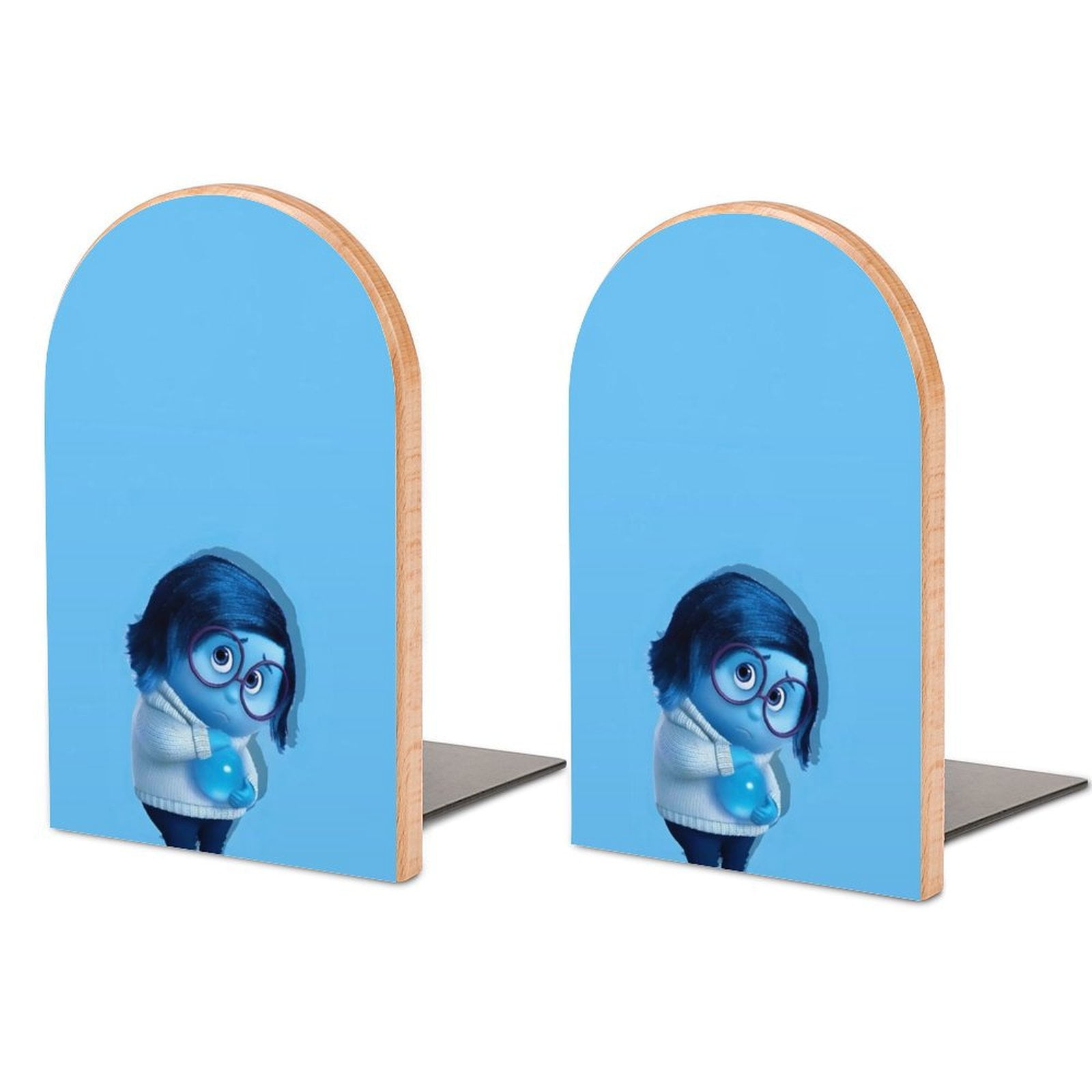 Inside Out Sadness Book Ends,BookEnds Supports for Bookrack Desk ...
