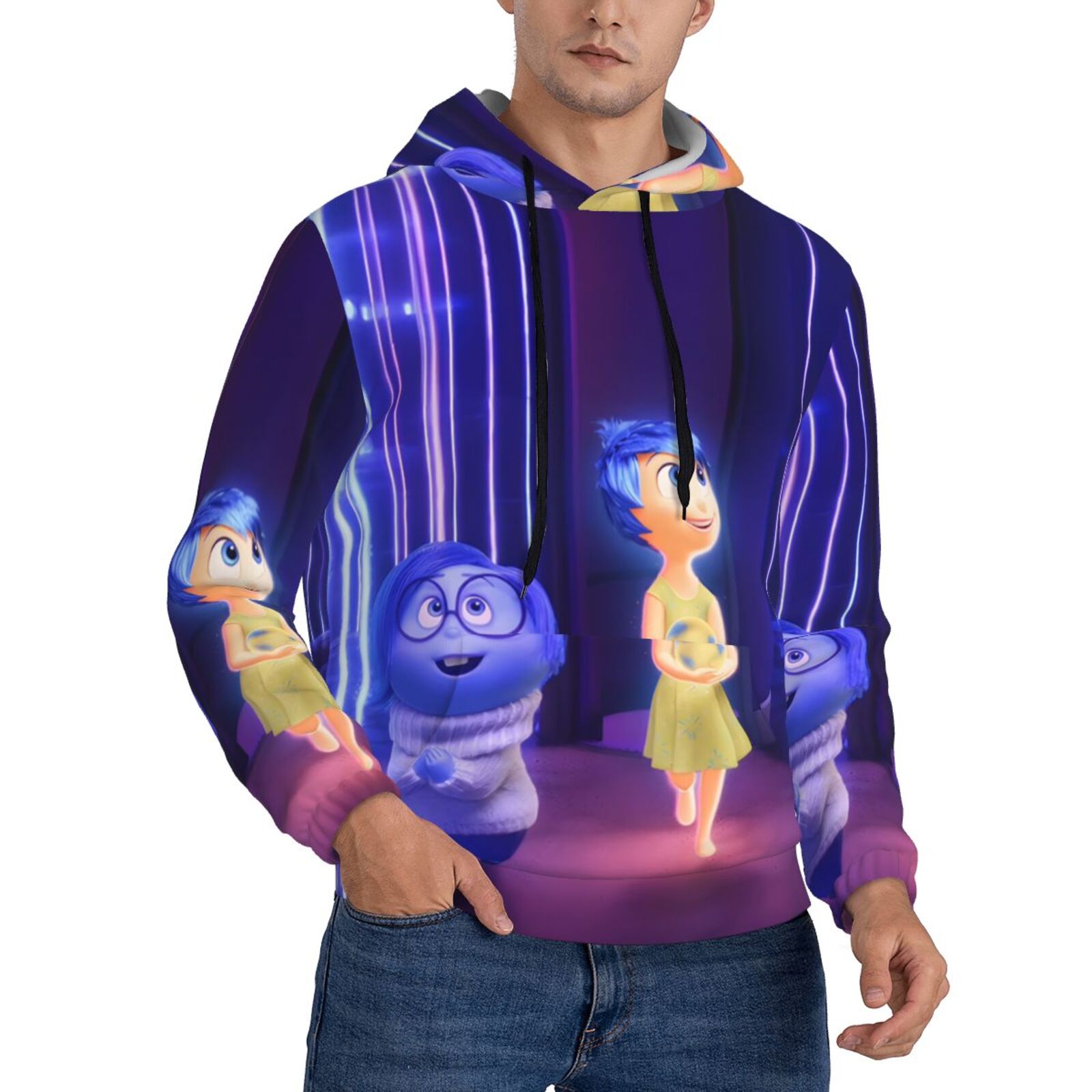 Inside Out Sadness and Joy95 Sweatshirts Hoodie 3D Print Hoodie for Men ...