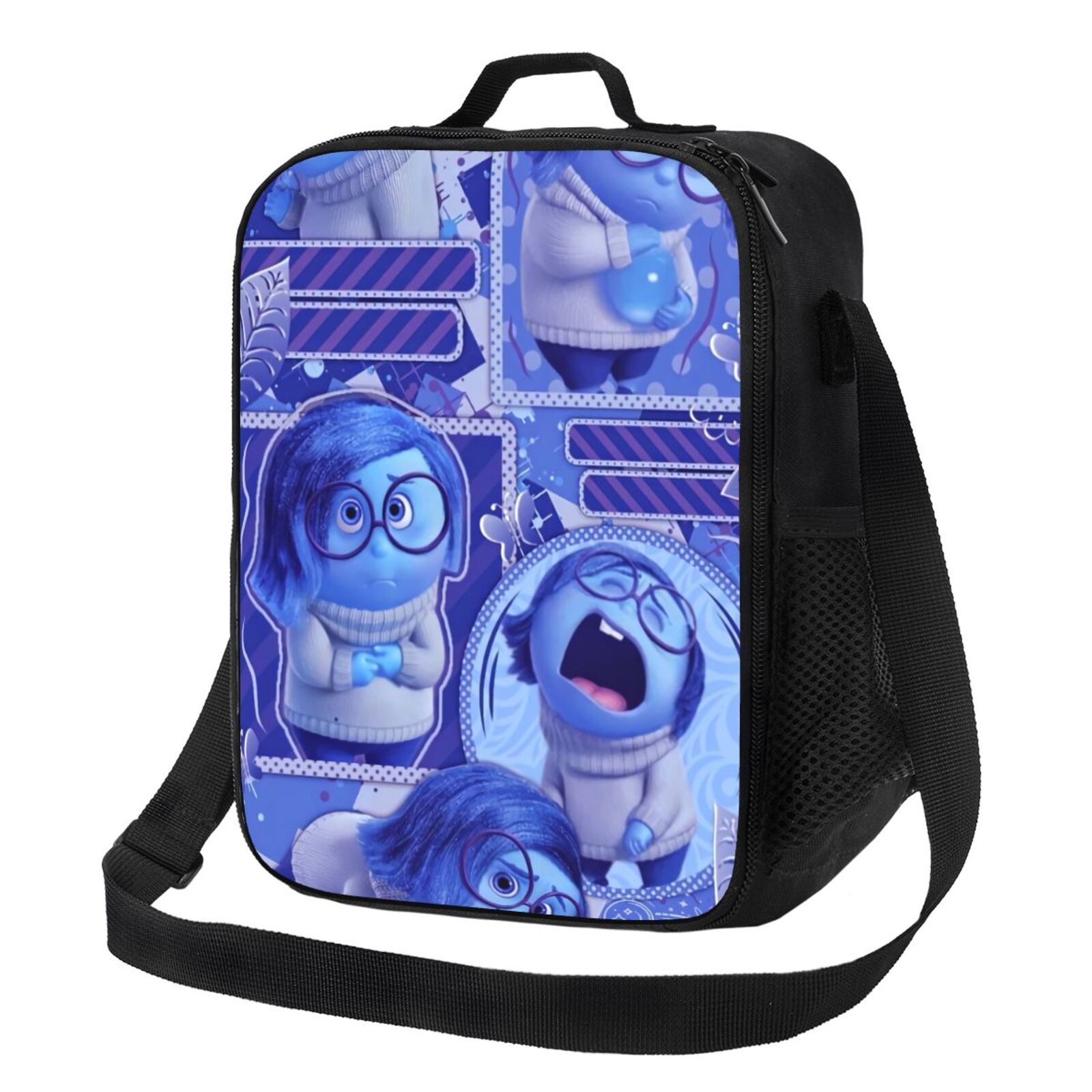 Inside Out Scream Lunch Bag, Insulated Lunch Box, Reusable With Side ...