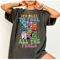 Inside Out Shirt Its Okay To Feel All The Feels Shirt Mental Health
