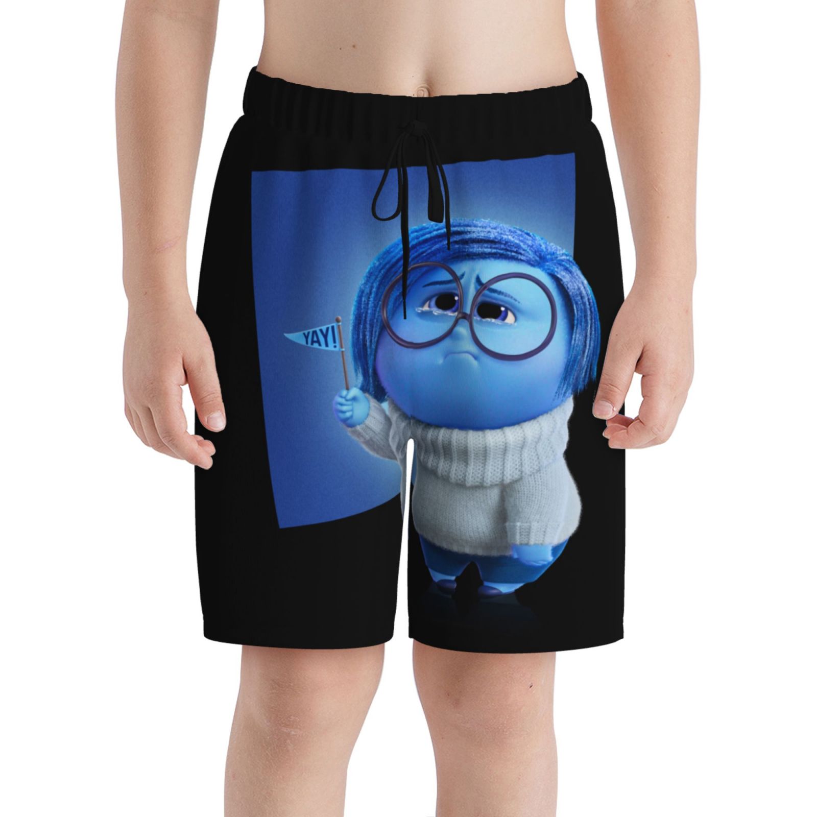 Inside Out Short Kids Swim Trunk Cartoon Boys Swim Trunks Quick Dry Sun ...