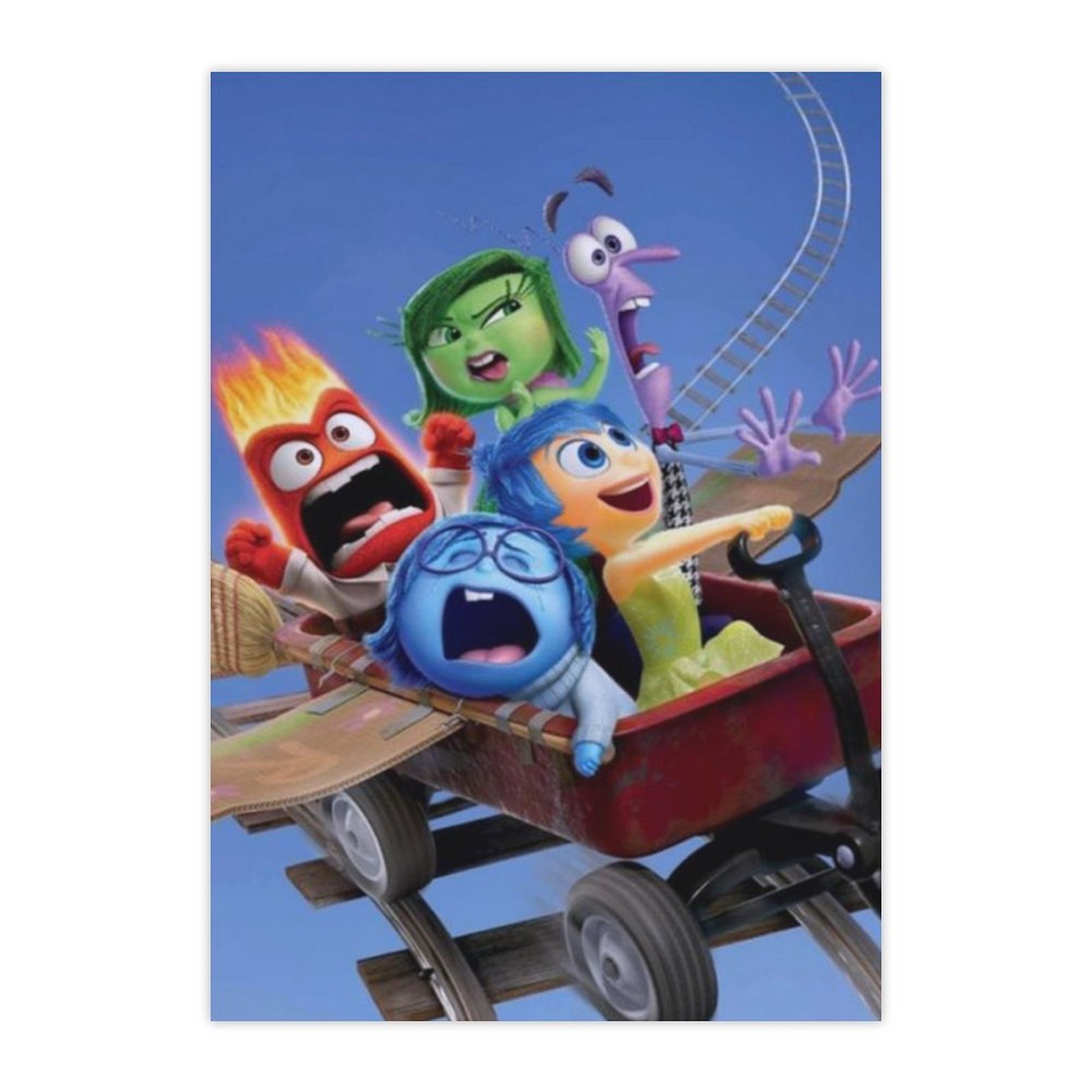 Inside Out Stickers for Adults Kids Funny Laptop Sticker Poster Cute ...