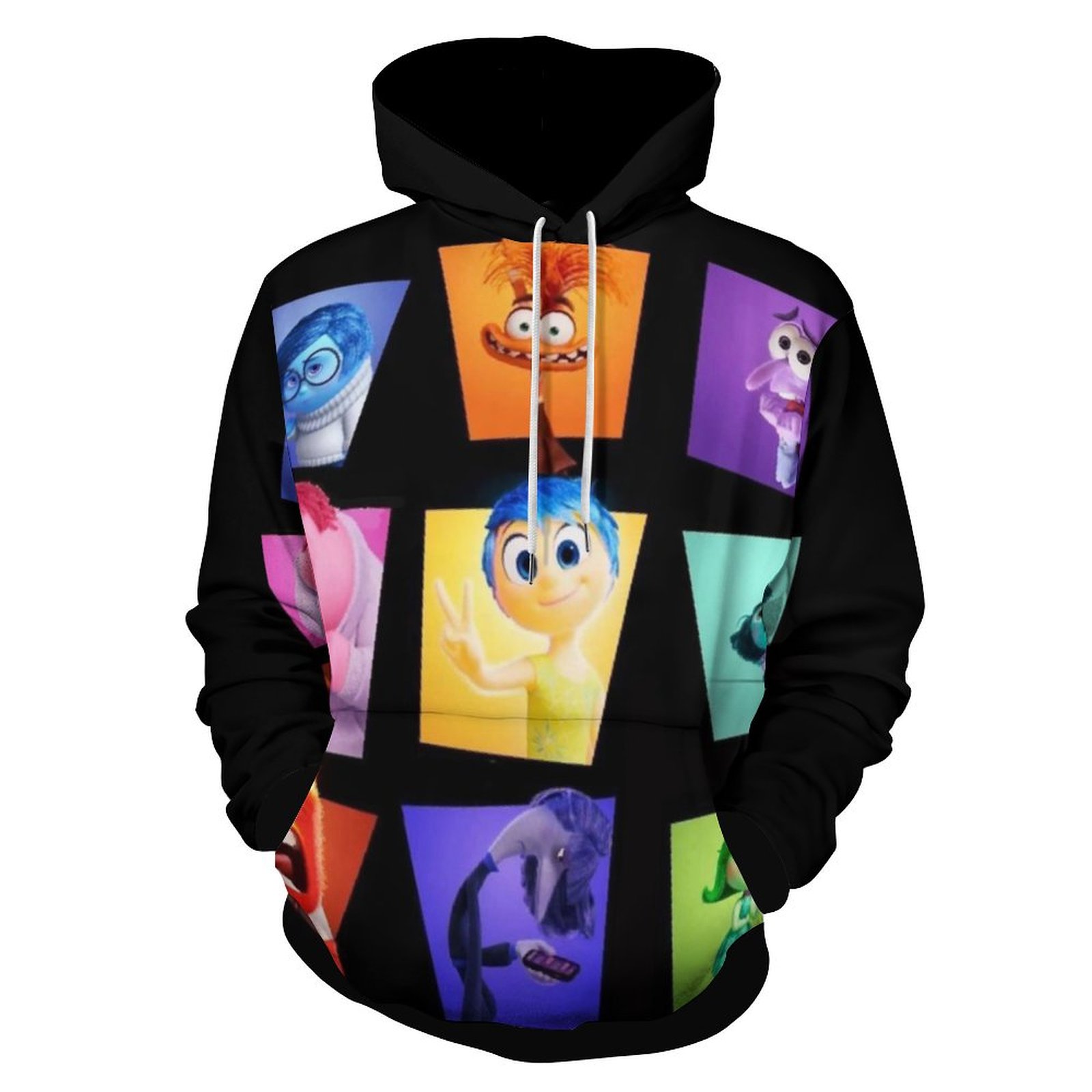 Inside Out Sweatshirts Casual Pullover Hoodie Jacket Unisex Hooded ...
