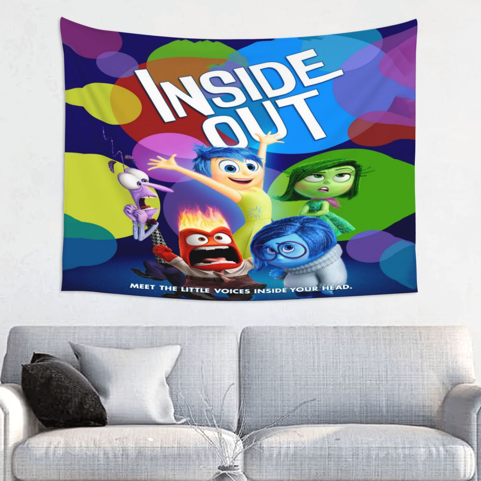 Inside O-u Tapestry Anime Poster Large Background Wall Art Bedroom Wall ...