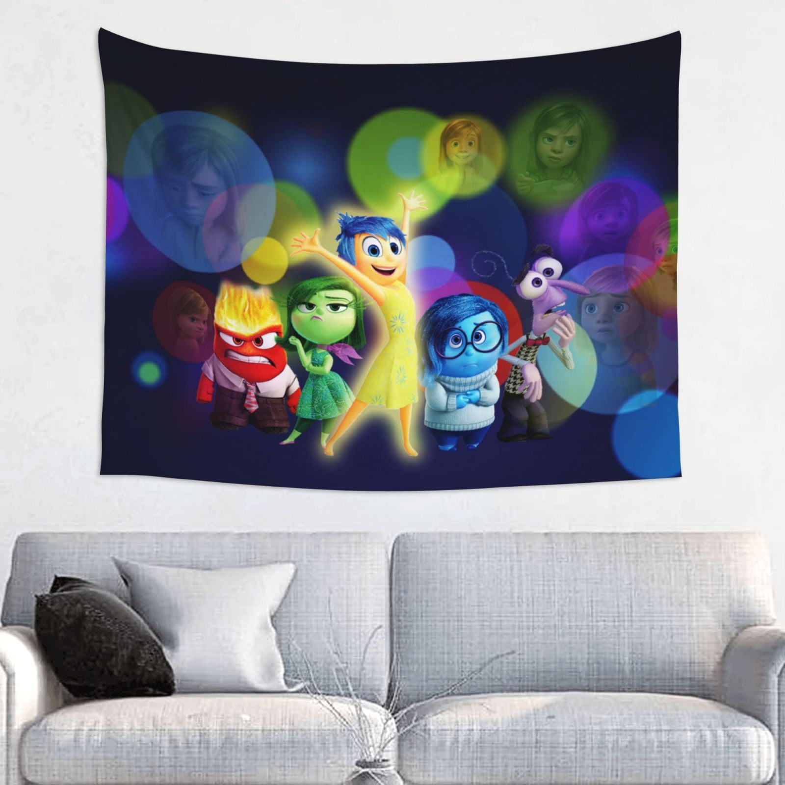 Inside O-u Tapestry Anime Poster Large Background Wall Art Bedroom Wall ...