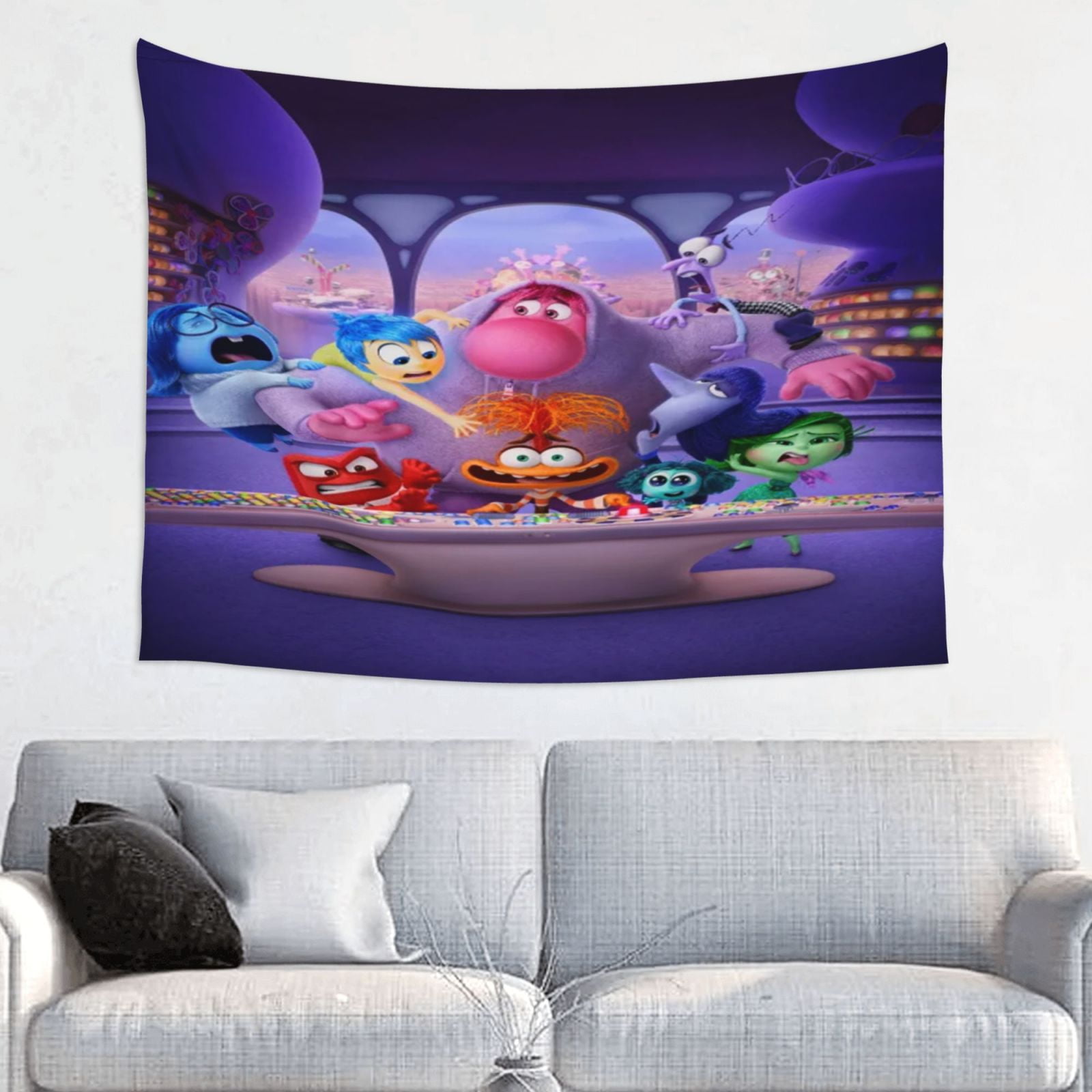 Inside O-u Tapestry Anime Poster Large Background Wall Art Bedroom Wall ...