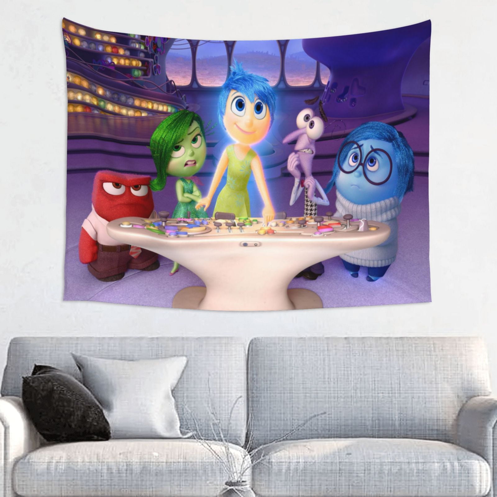 Inside O-u Tapestry Anime Poster Large Background Wall Art Bedroom Wall ...