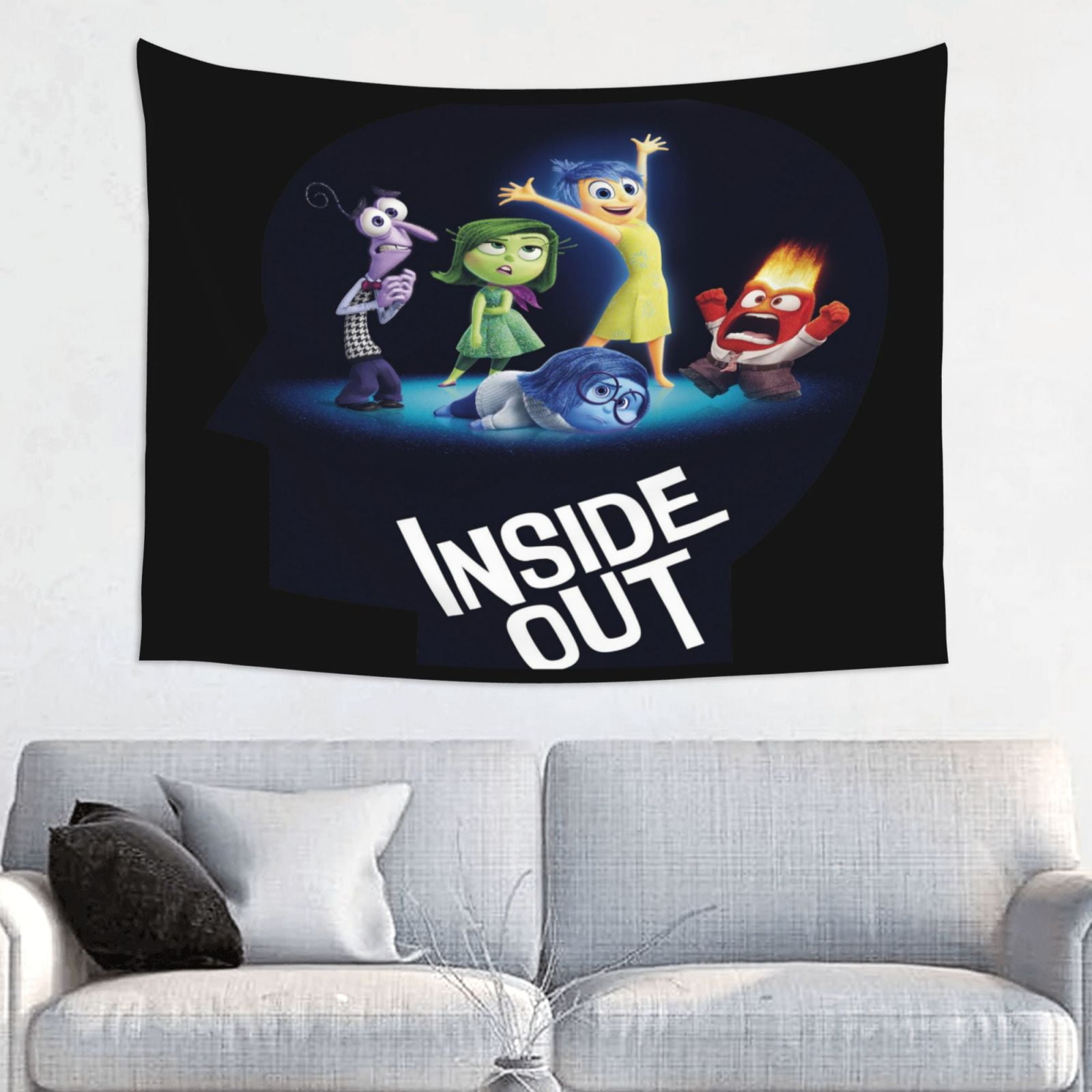 Inside O-u Tapestry Anime Poster Large Background Wall Art Bedroom Wall ...