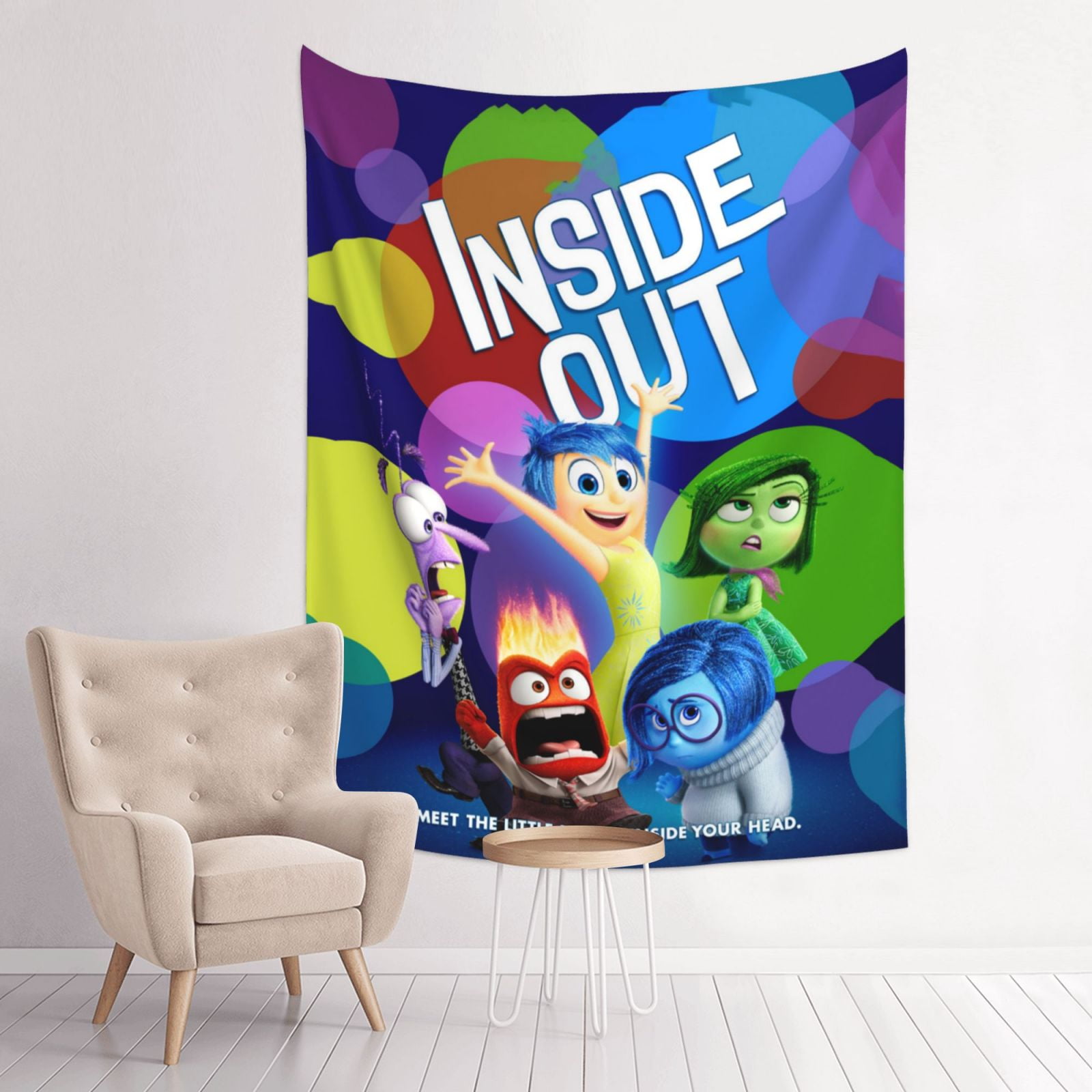 Inside O-u Tapestry Anime Poster Large Background Wall Art Bedroom Wall ...