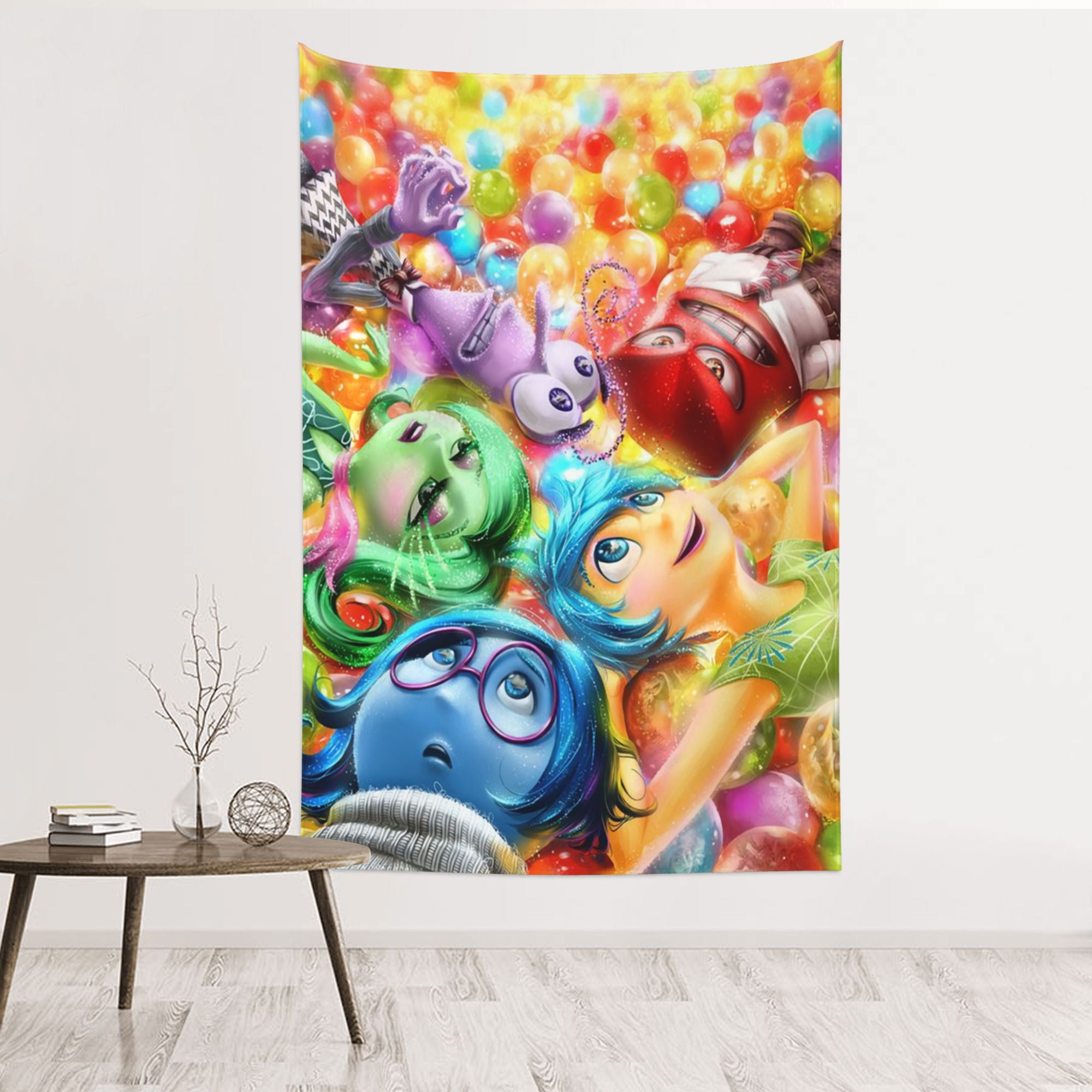 Inside Out Tapestry for Men, Boys Bedroom Living Room Dorm Wall Decor ...