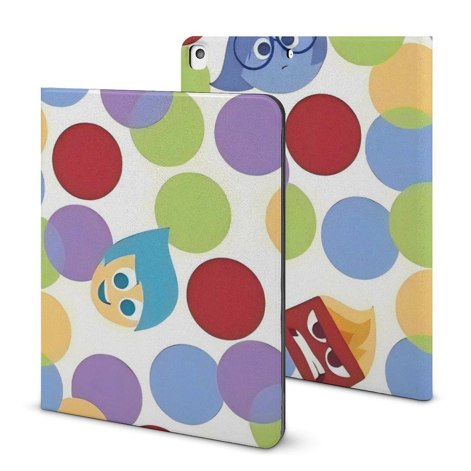 Inside Out The ipad pen slot case thin folding Smart case Soft TPU back ...