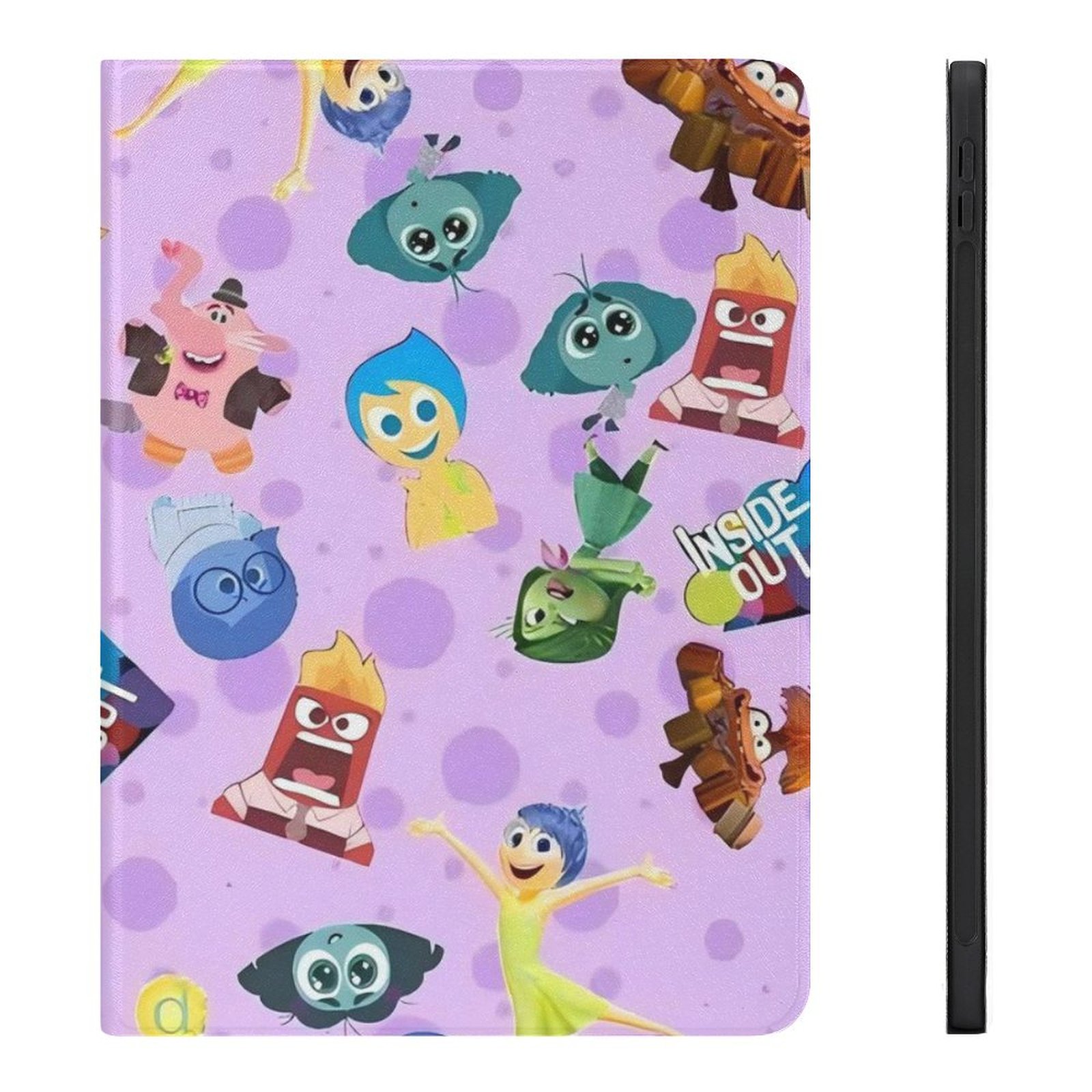 Inside Out The ipad pen slot case thin folding Smart case Soft TPU back ...