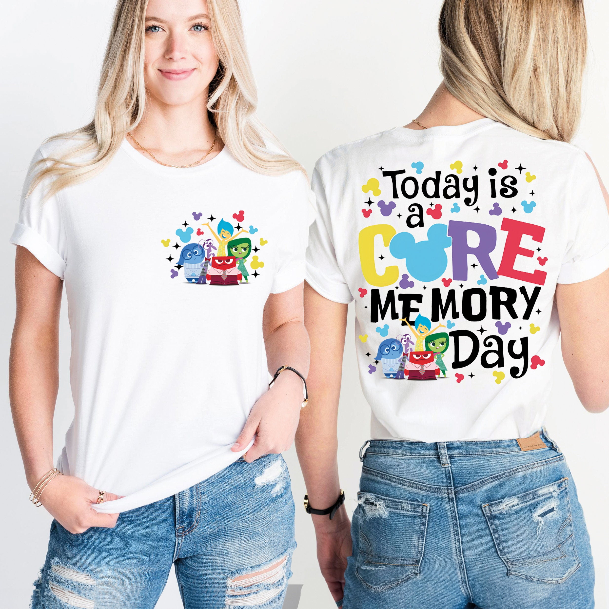 Inside Out Today Is A Core Memory Day T-Shirt, Joy Sadness Anger ...