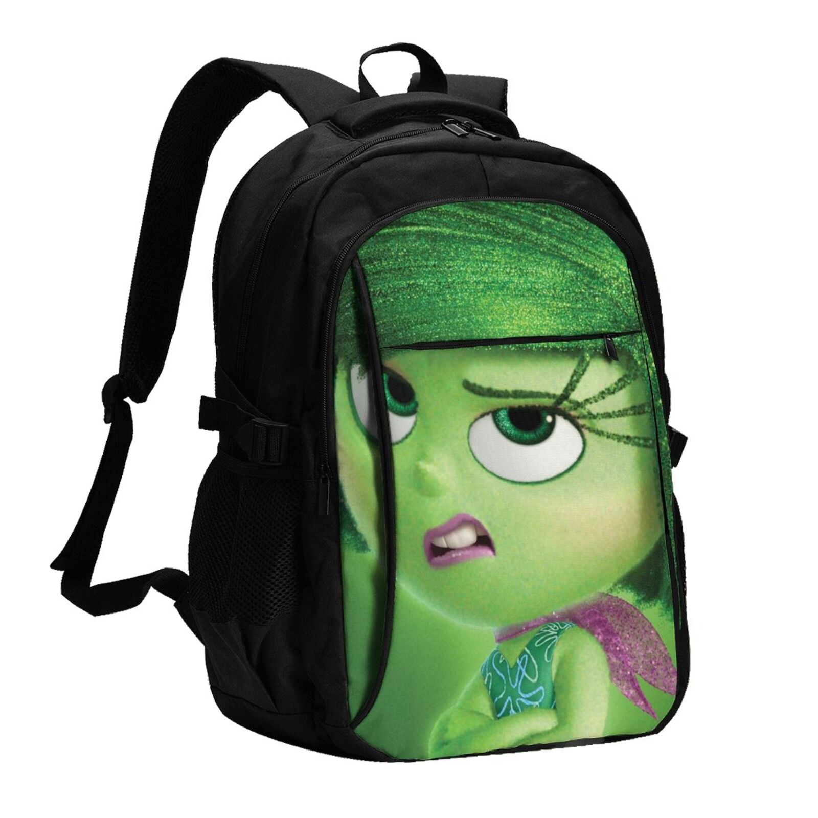Inside Out Travel Backpack With Usb Port Stylish Unisex Hiking Backpack ...