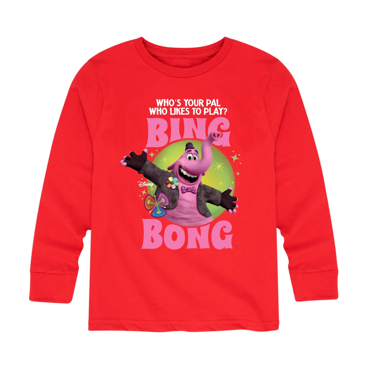 Inside Out - Your Friend Bing Bong - Toddler And Youth Long Sleeve ...