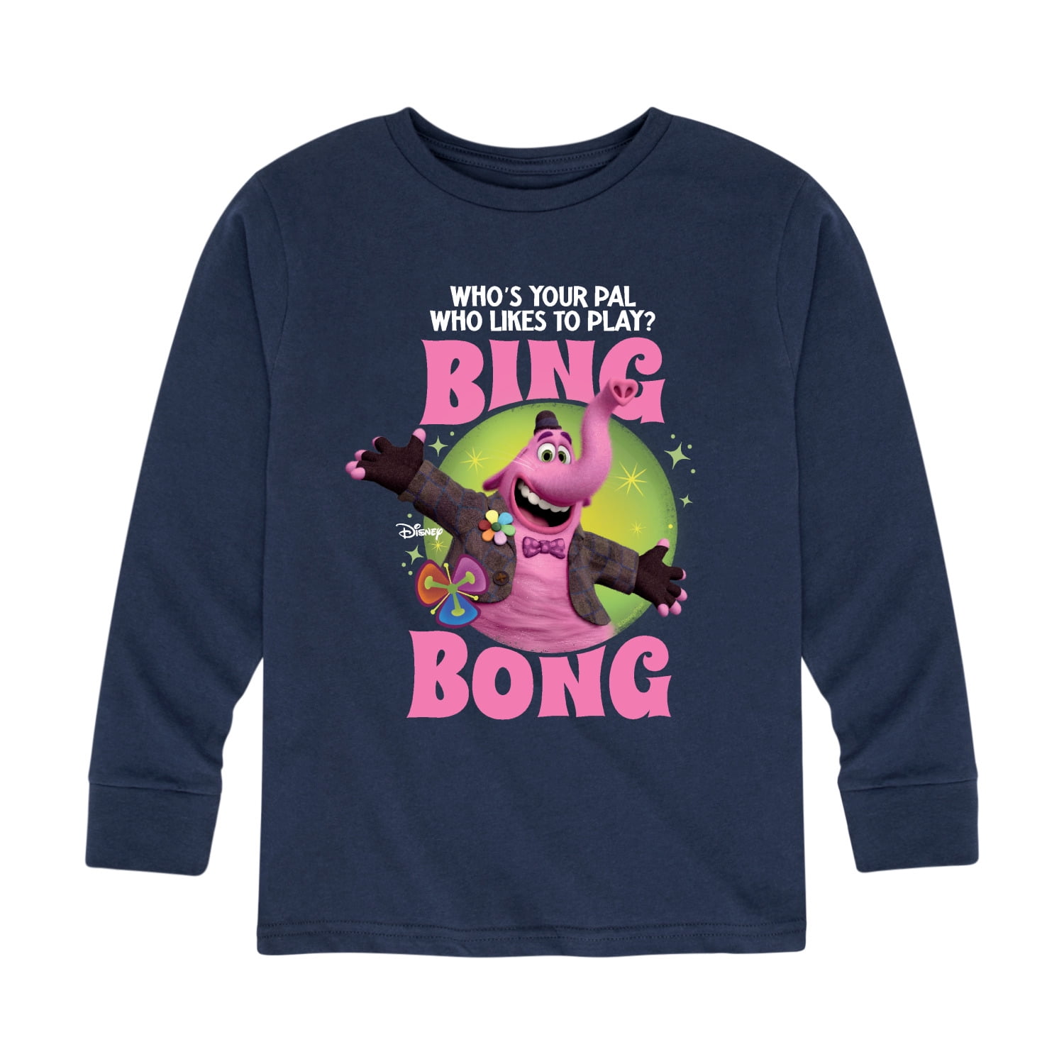 Inside Out - Your Friend Bing Bong - Toddler And Youth Long Sleeve ...