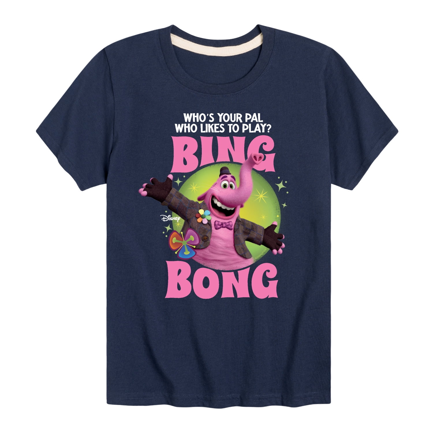 Inside Out - Your Friend Bing Bong - Toddler And Youth Short Sleeve ...