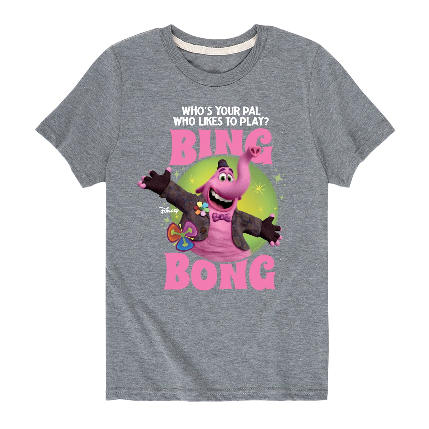 Inside Out - Your Friend Bing Bong - Toddler And Youth Short Sleeve ...