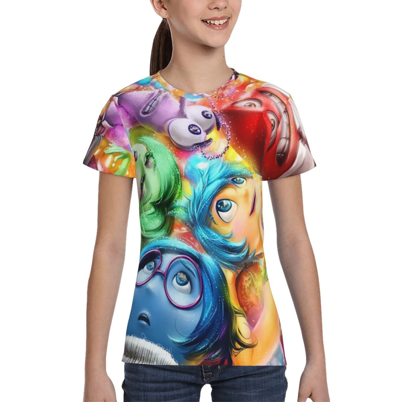 Inside Out Youth Shirt,Athletic Short Sleeve Tees Kids Casual Shirt ...