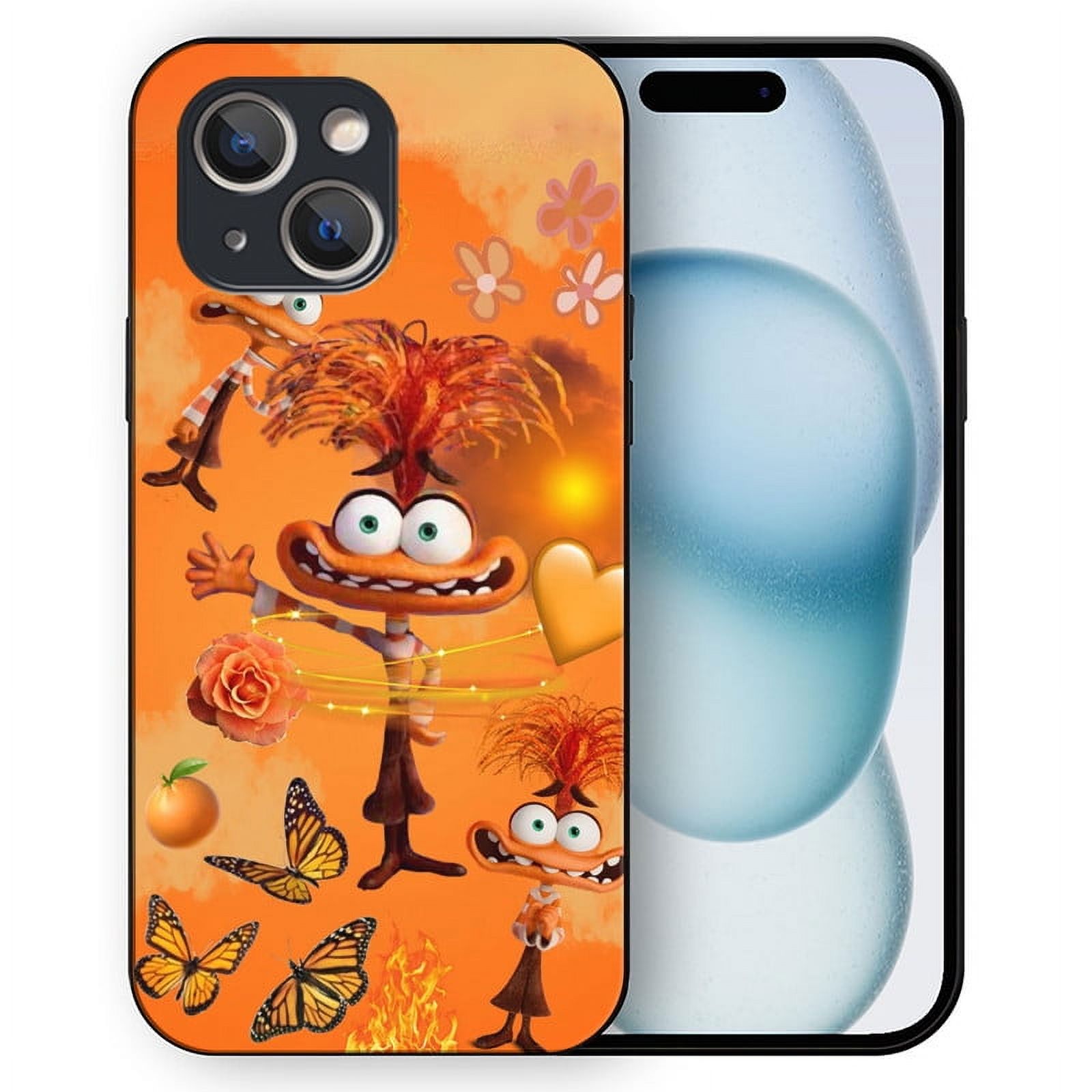 Inside Out's Phone Case,made from TPU and Tempered Glass for enhanced ...