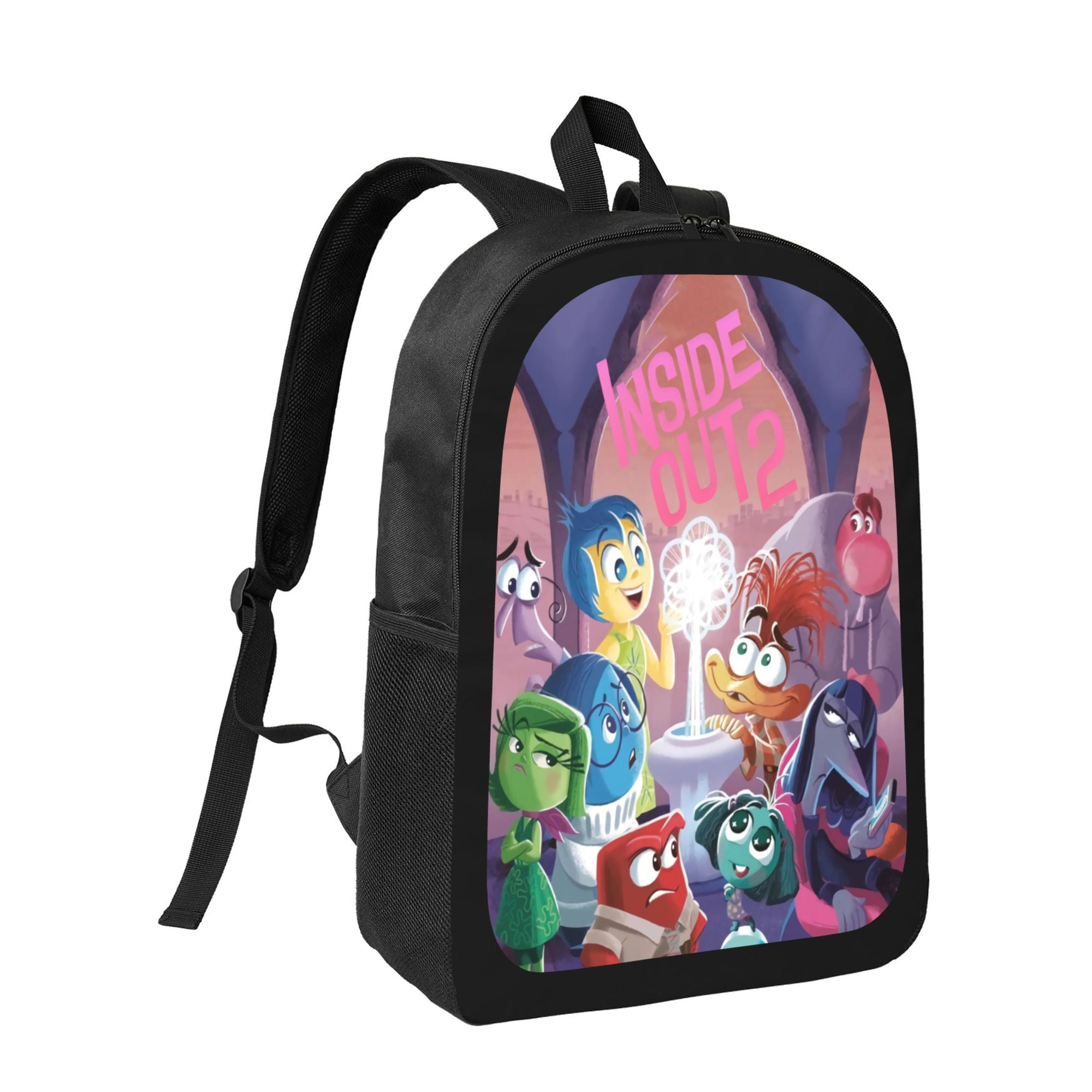Inside Out2 Backpack, Cartoon Printed Backpack, Inside Out Anime Print ...