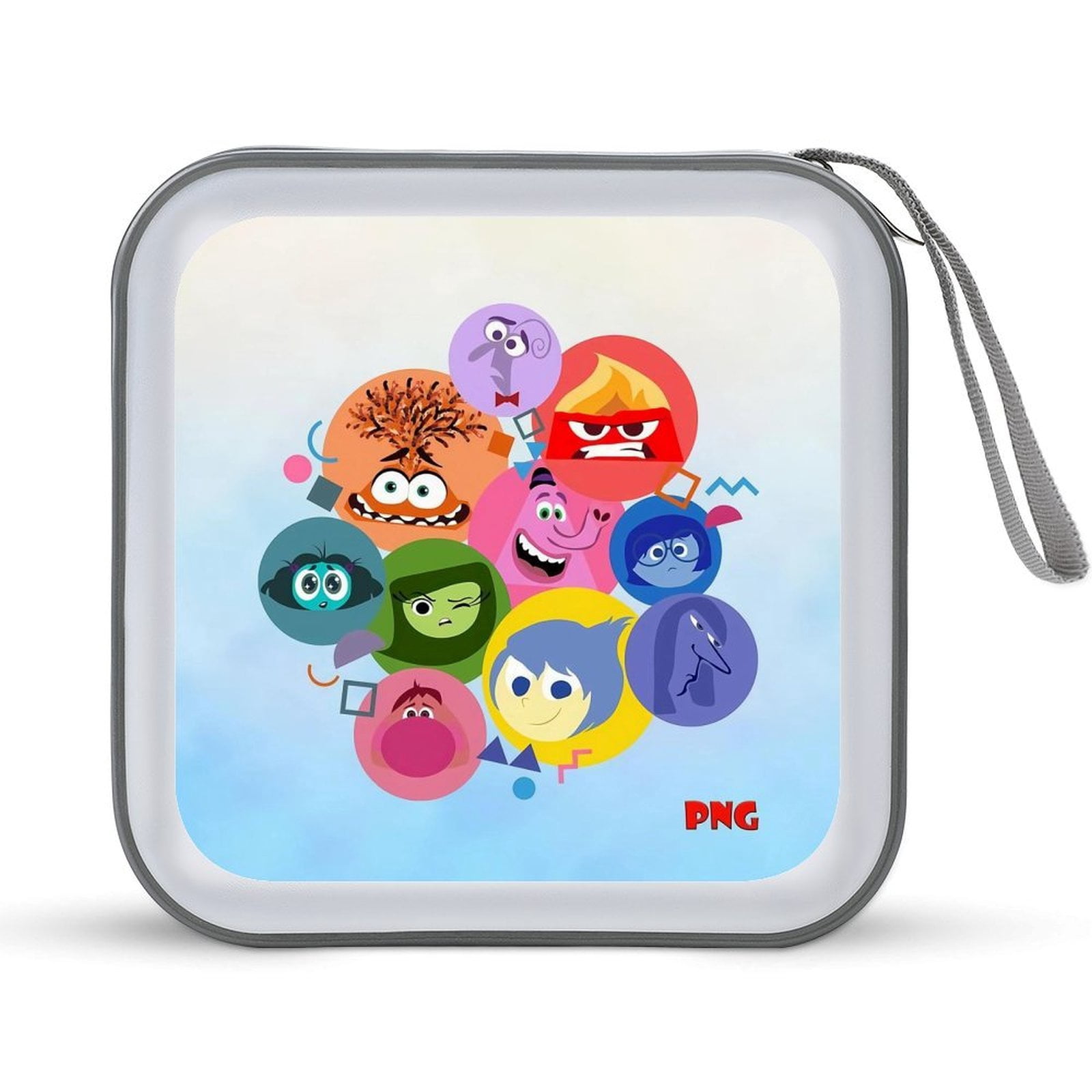 Inside Out2 CD Case, 40 Capacity VCD/DVD Case Holders Wallet Hard ...