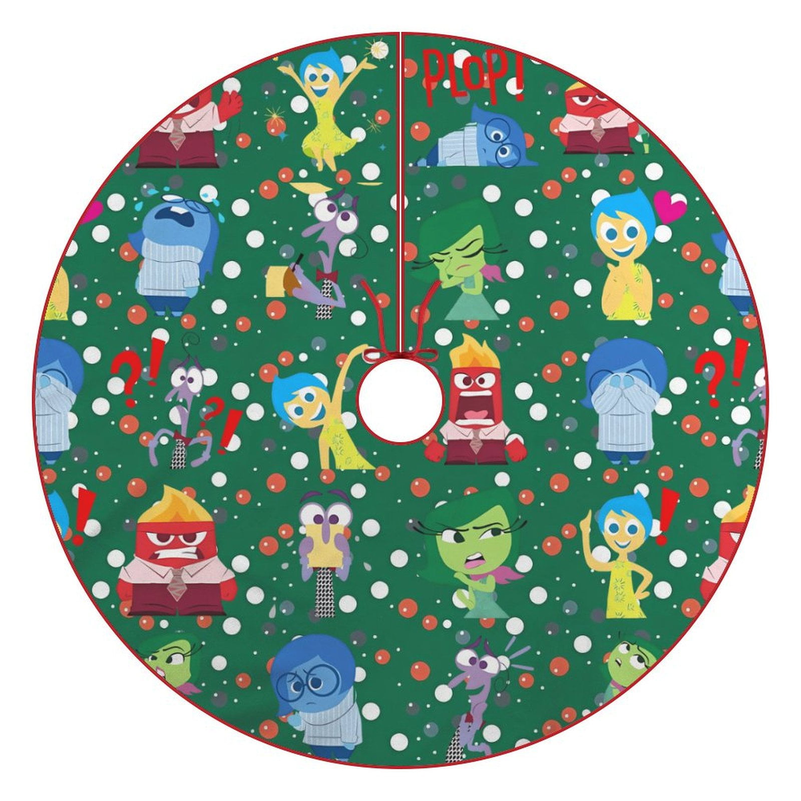 Inside Out2 Christmas Tree Skirt 36 inch Tree Skirt Large Xmas Tree ...