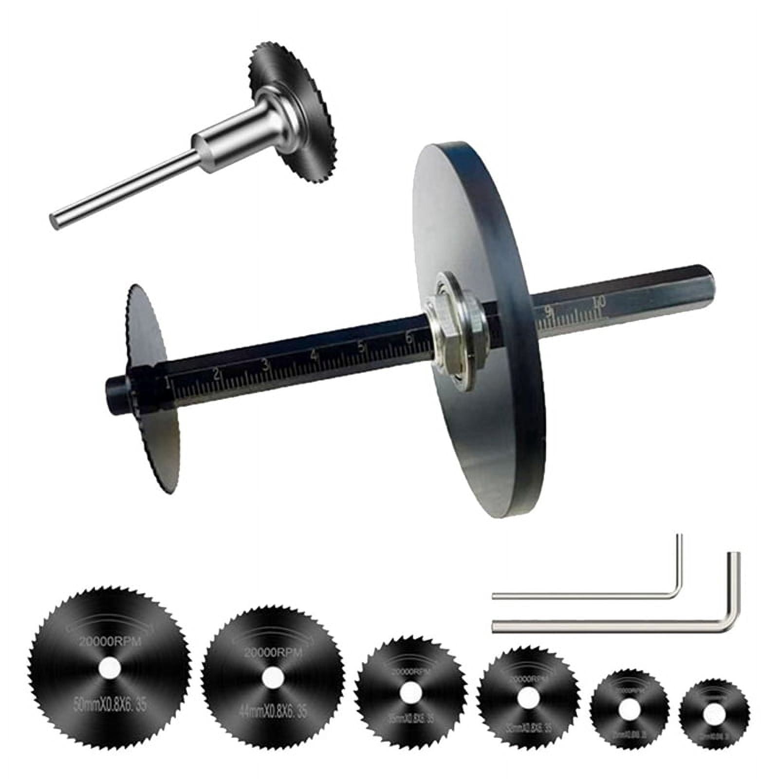 Inside Pipe Cutter,6 Pcs Saw Tooth Blades with 4 Inch Scale 1/4Inch Hex ...