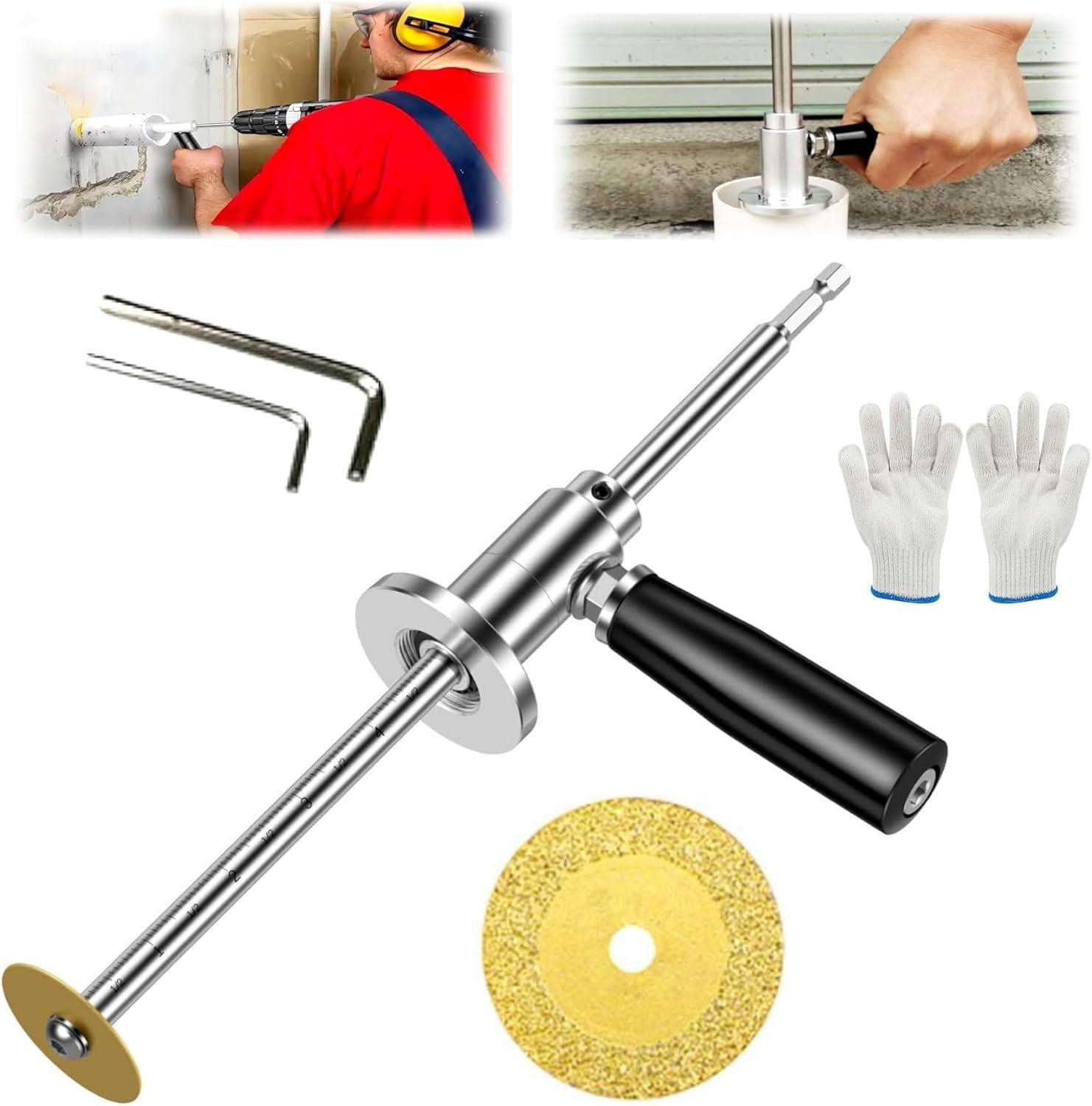 Inside Pipe Cutter for PVC Pipe Cutter, Adjustable Depth Cutter for ...