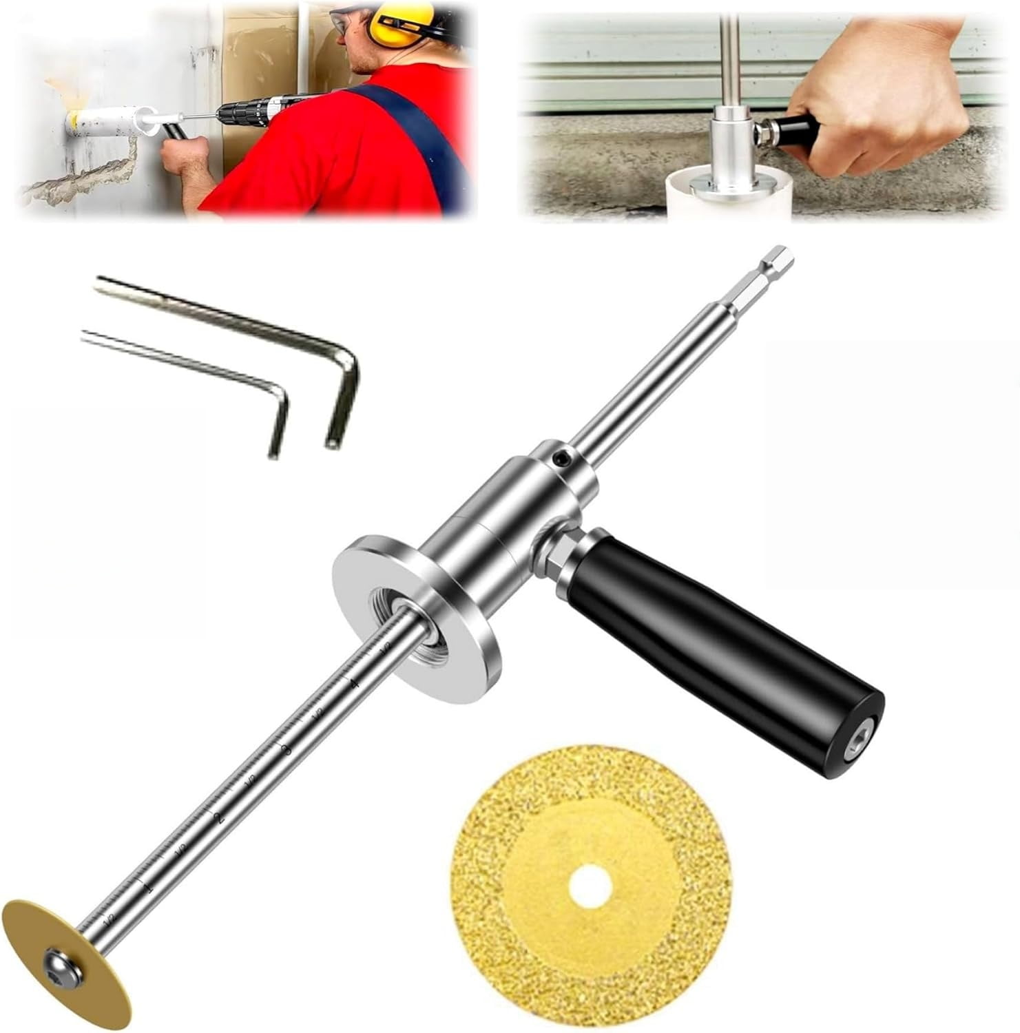 Inside Pipe Cutter for PVC Pipe Cutter, Adjustable Depth Cutter for Plumbing Projects,Pvc Inside ...