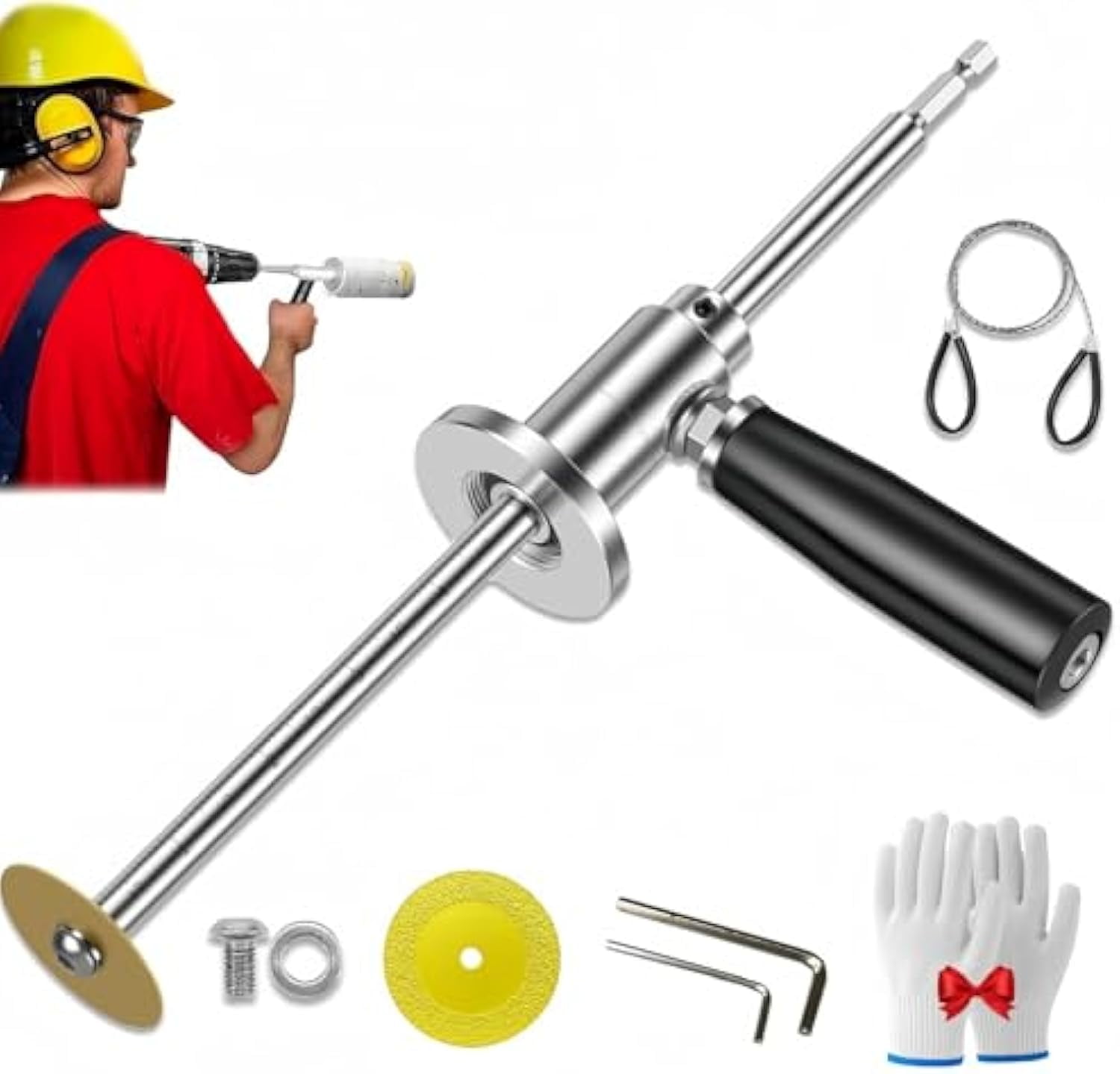 Inside Pipe Cutter for PVC Pipe with Handle, Stainless Steel Plumbing ...