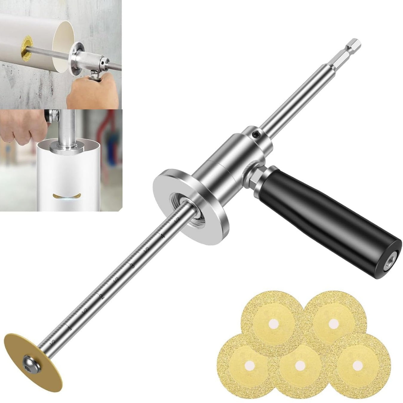 Inside Pipe Cutter for PVC Pipe,PVC Pipe Inside Cutter with Diamond ...