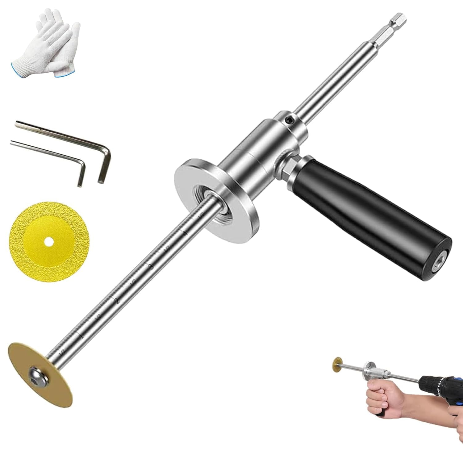 Inside Pipe Cutter for PVC Pipe, Stainless Steel Plumbing Inside Pipe ...