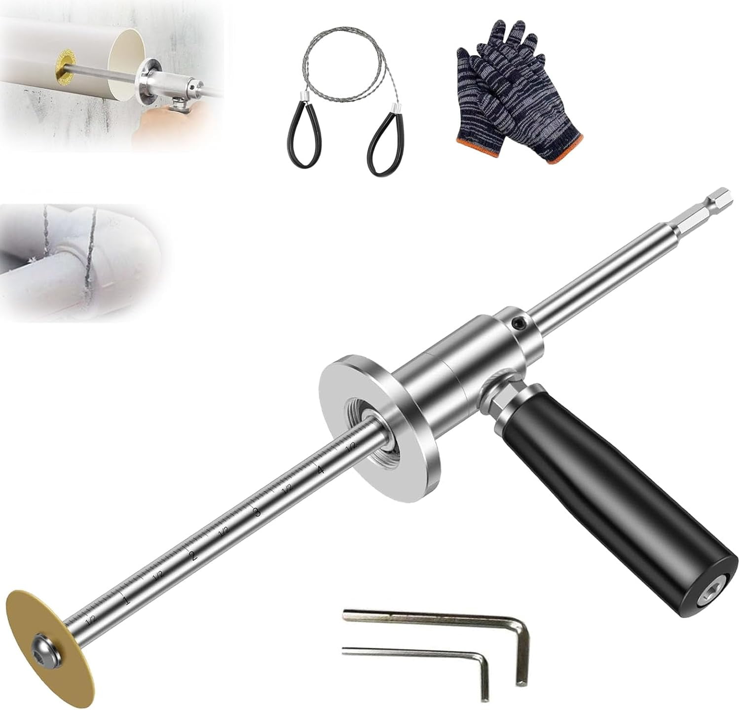 Inside Pipe Cutter for Pvc Pipe, Inside Pipe Cutter with Handle ...