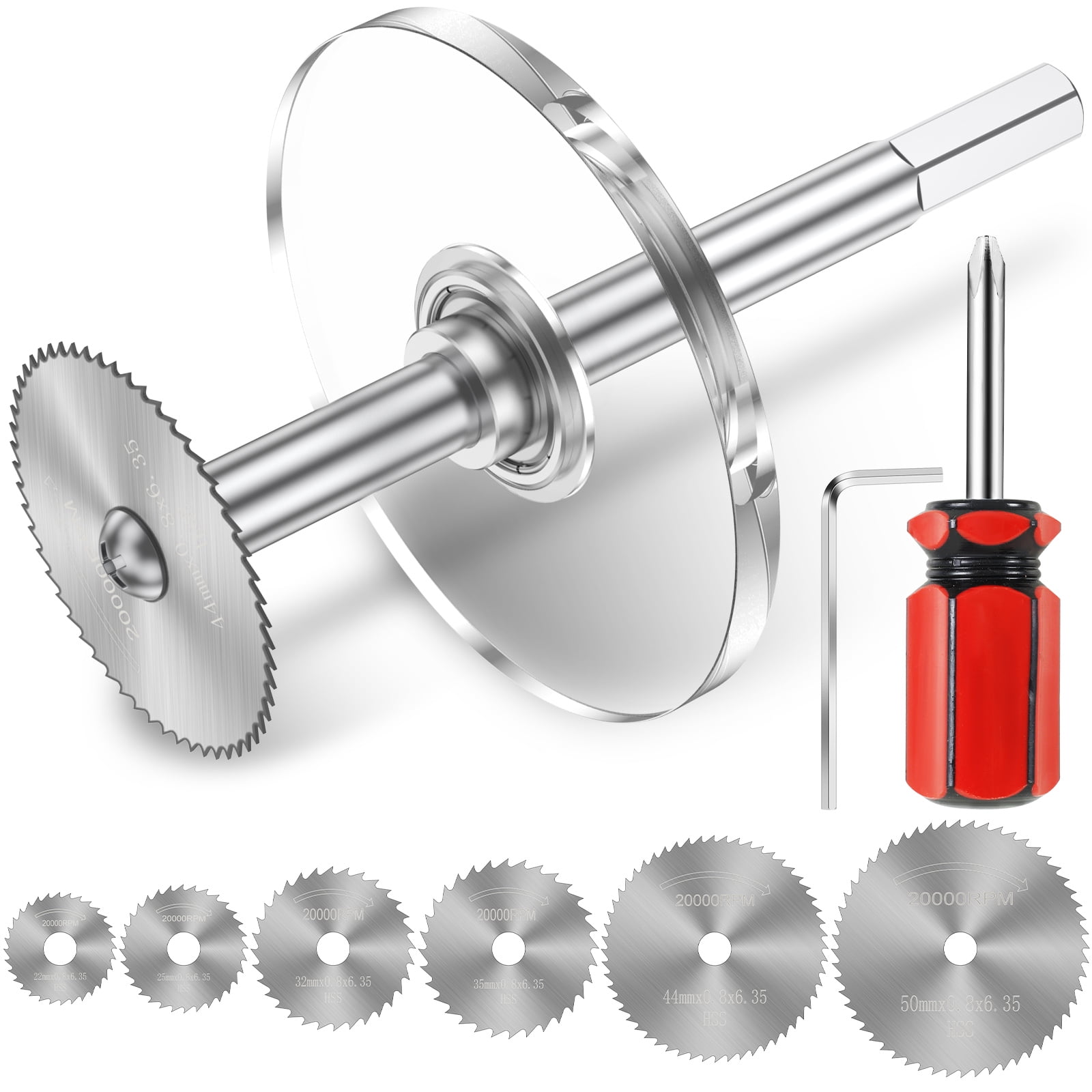 Inside Pipe Cutter Set PVC Inside Cutter Tools Kit with 6 Saw Blades ...