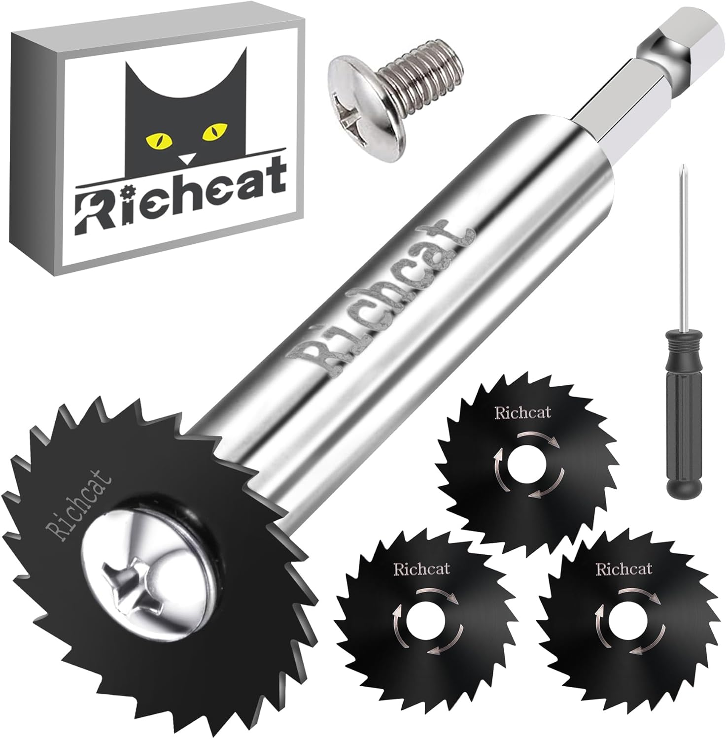 Inside Pipe Cutter with 3 Replaced Blades, for PVC and Plastic Pipe ...