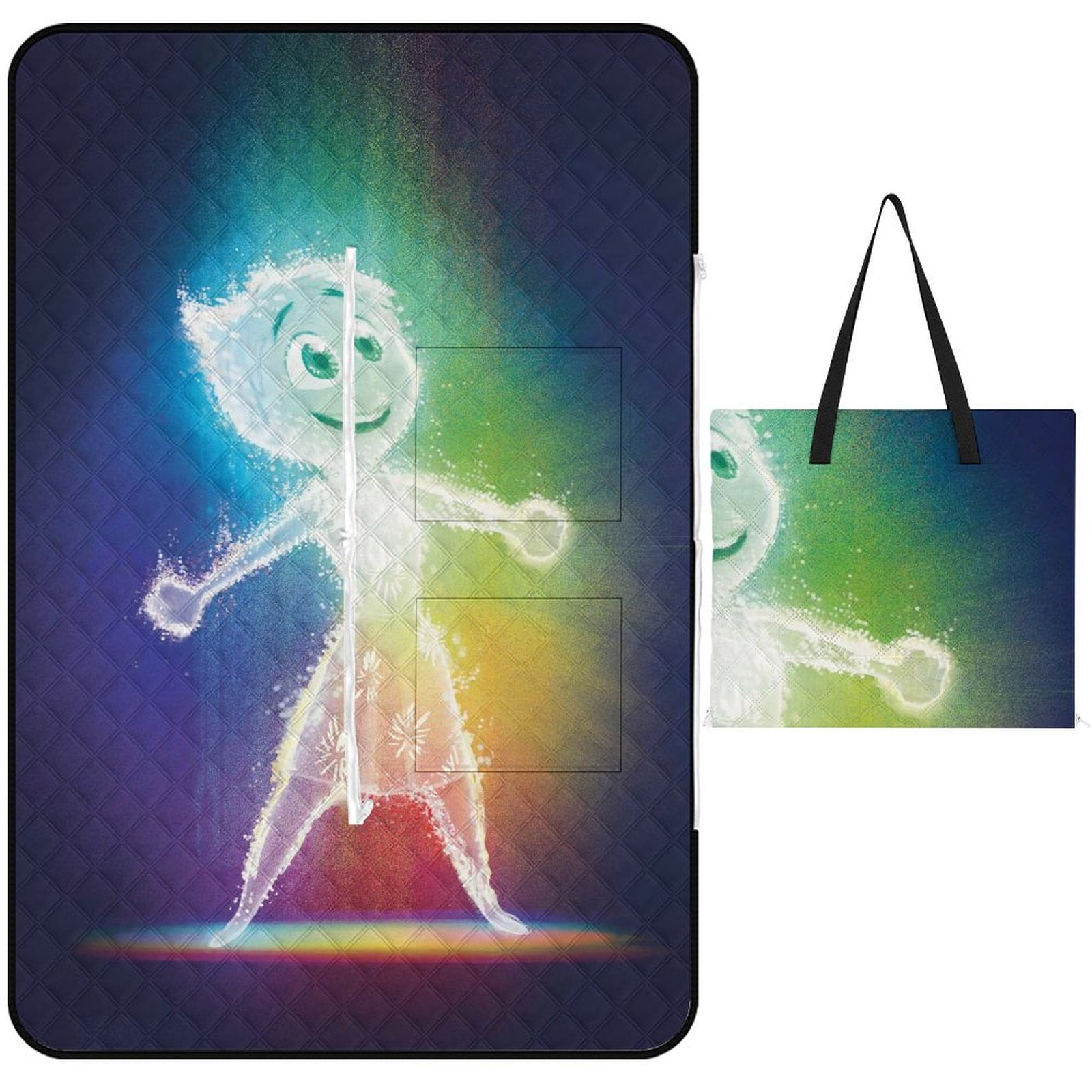 Inside Out Pixar Joy Picnic Blankets 59"x39" Extra Large Outdoor ...