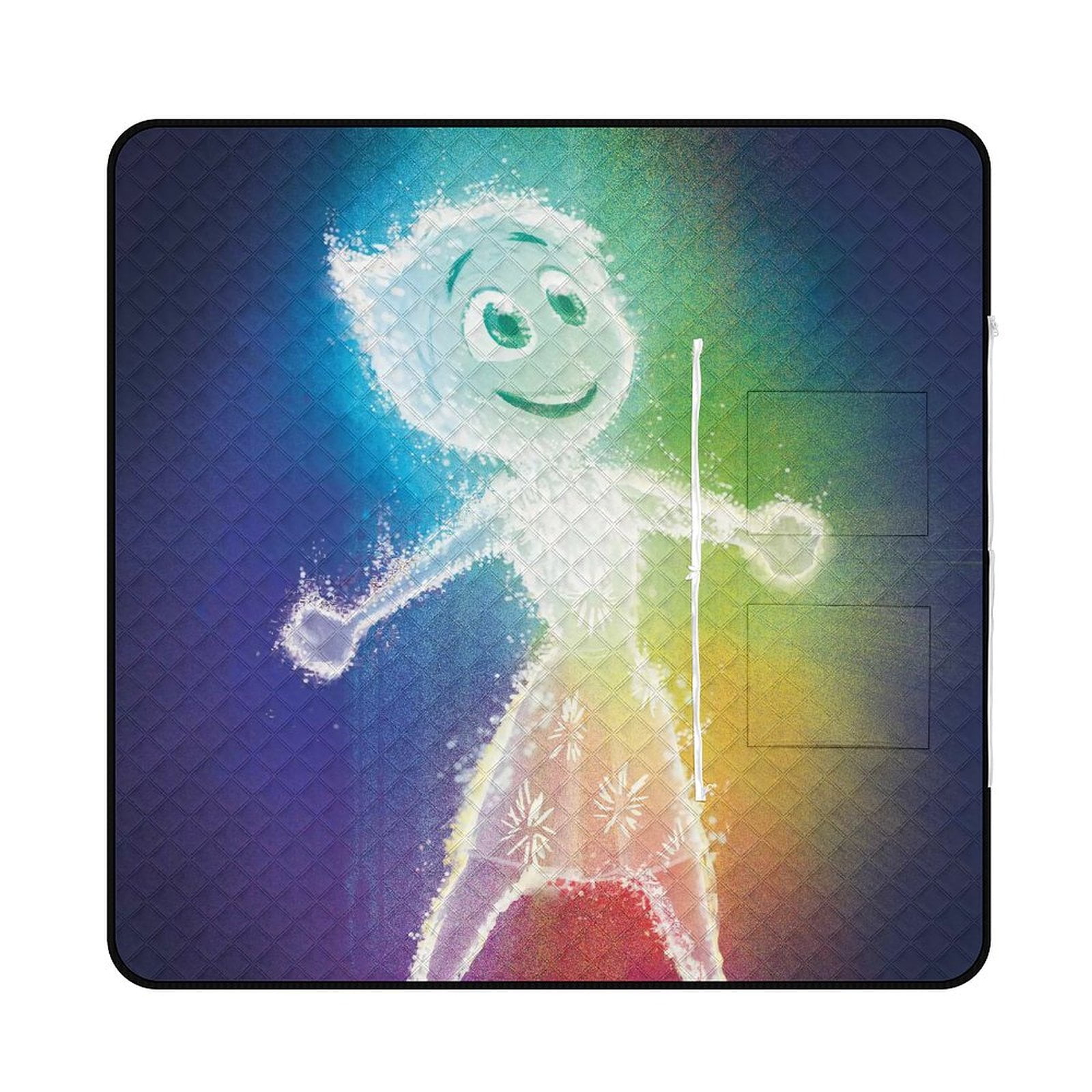 Inside Out Pixar Joy Picnic Blankets 59"x59" Extra Large Outdoor ...