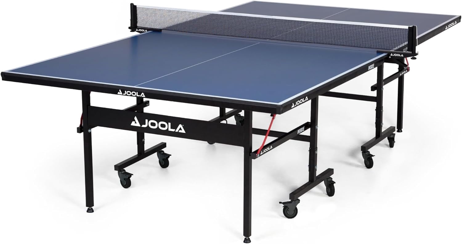 Inside Professional Indoor Ping Pong Table with Quick Clamp Table ...
