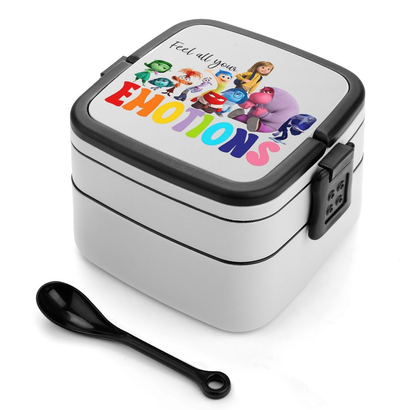 Inside Out Reusable Bento Boxes Lunch Box Double Layer Stackable ...