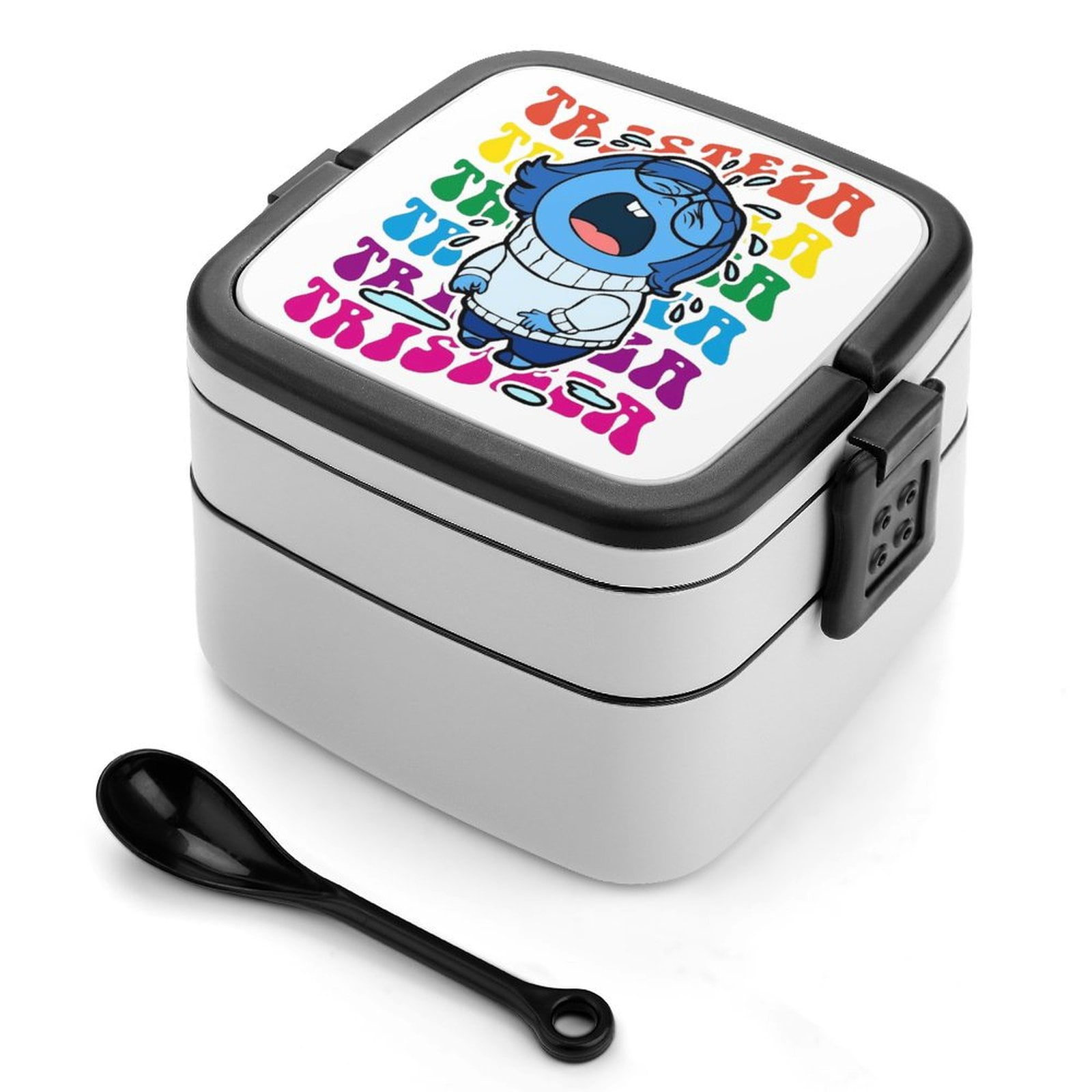 Inside Out Reusable Bento Boxes Lunch Box Double Layer Stackable ...