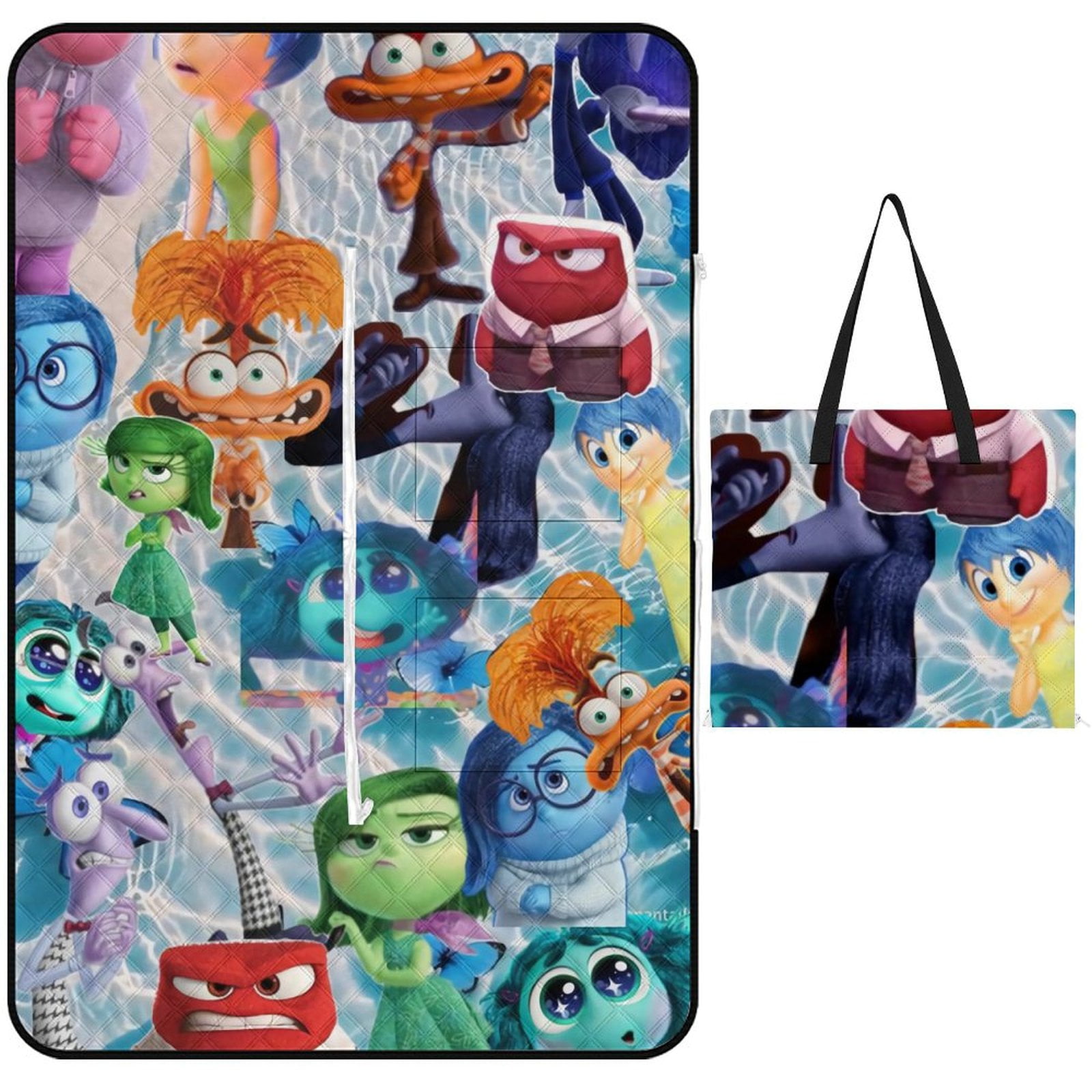 Inside Out Wallpaper Picnic Blankets,59x39 Waterproof Picnic Mat,Beach ...