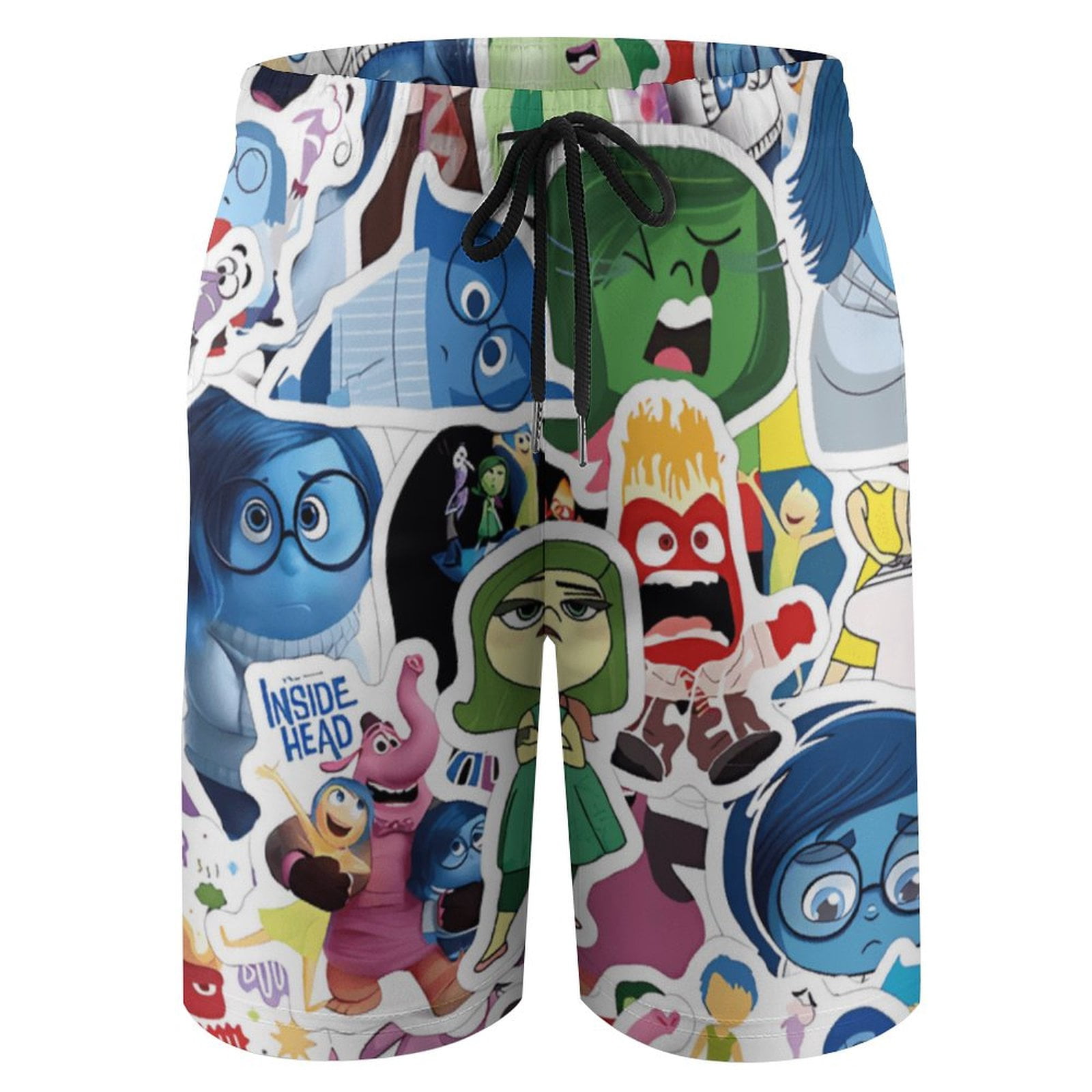 Inside-out 2 Boys Swim Trunks with Pocket Quick Dry Swimwear Trunks ...