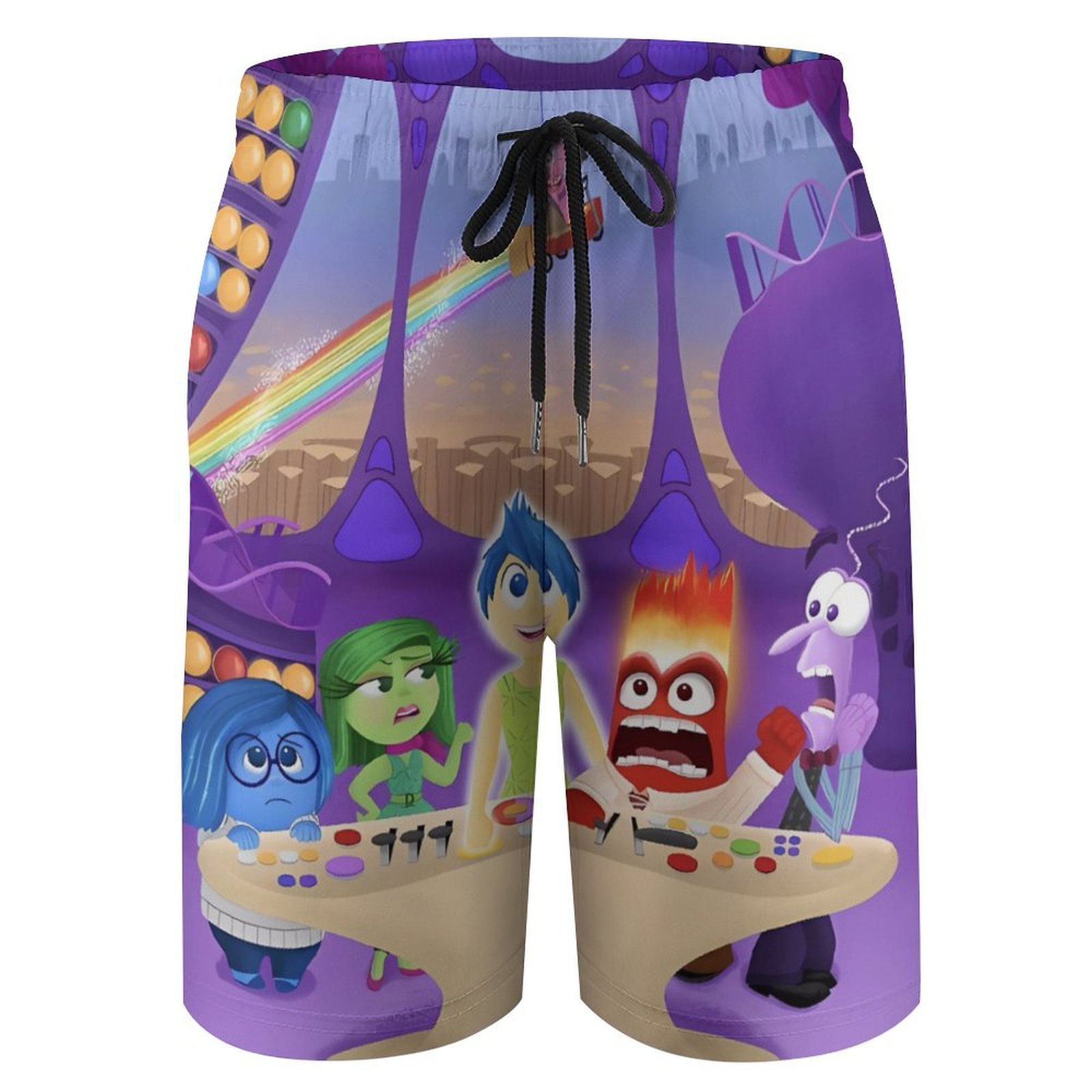 Inside-out 2 Boys Swim Trunks with Pocket Quick Dry Swimwear Trunks ...