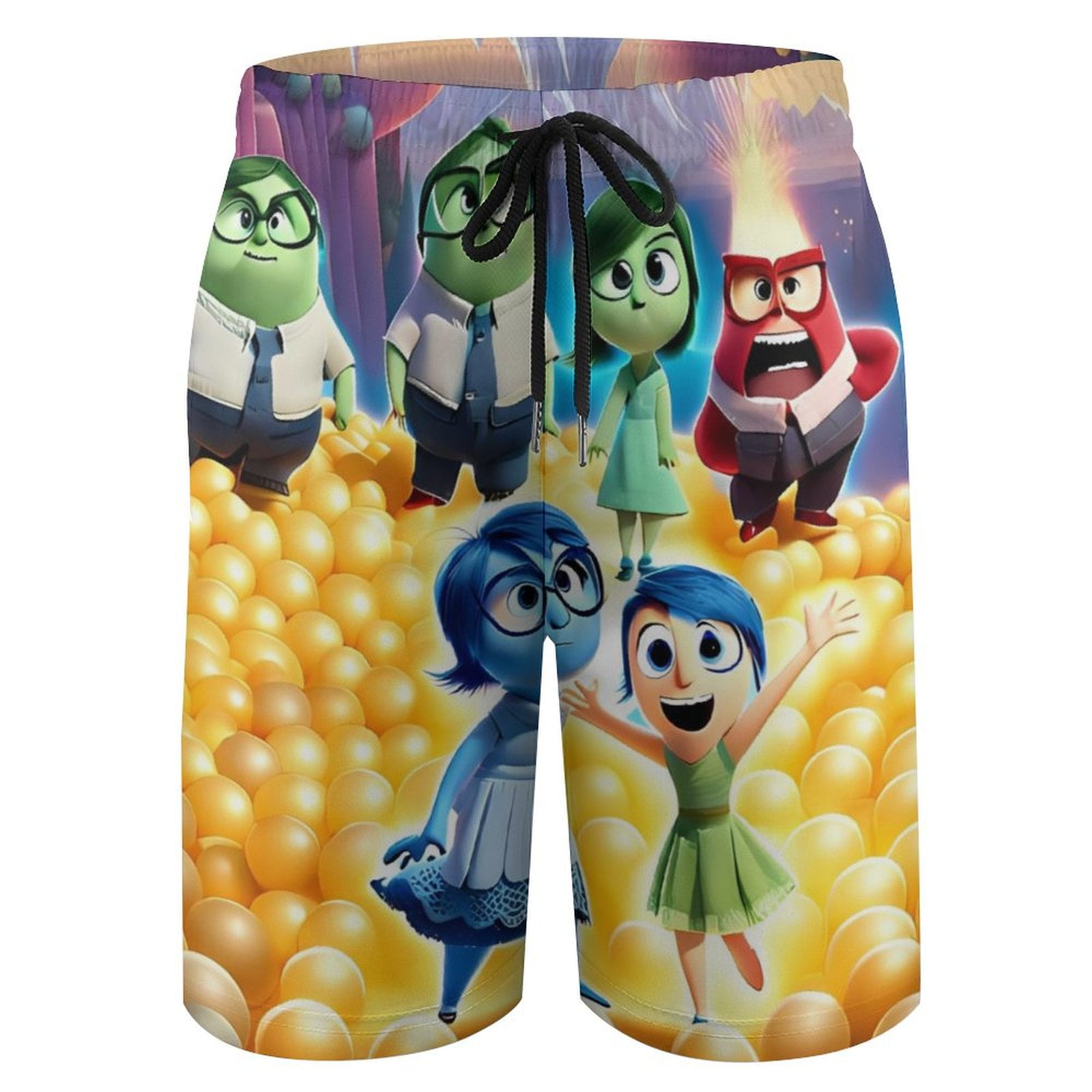 Inside-out 2 Boys Swim Trunks with Pocket Quick Dry Swimwear Trunks ...