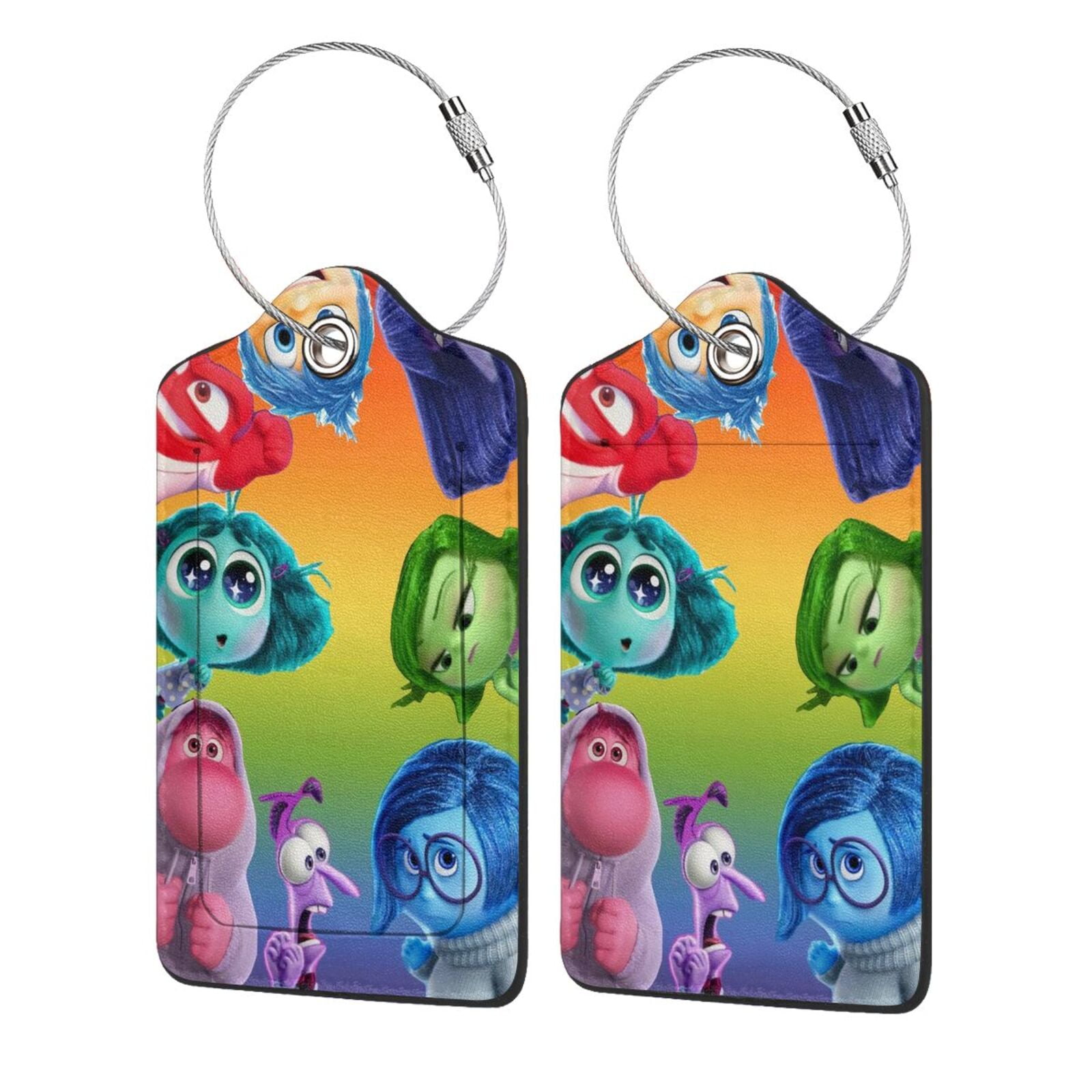 Inside out Luggage Tags for Suitcases Travel ID Identification Labels ...