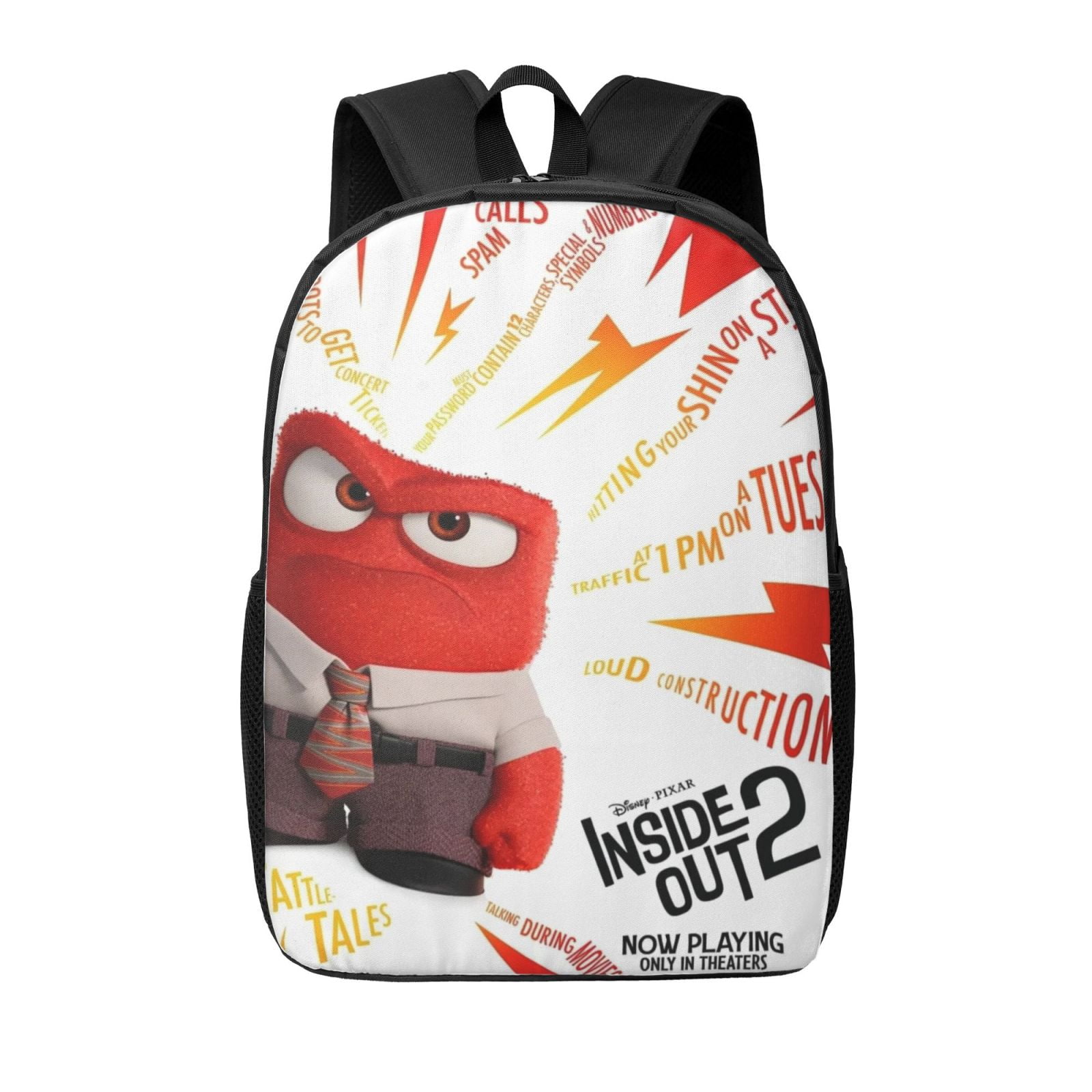 Student Inside Out 2 Double Layer School Bag Burden Reduction Portable ...