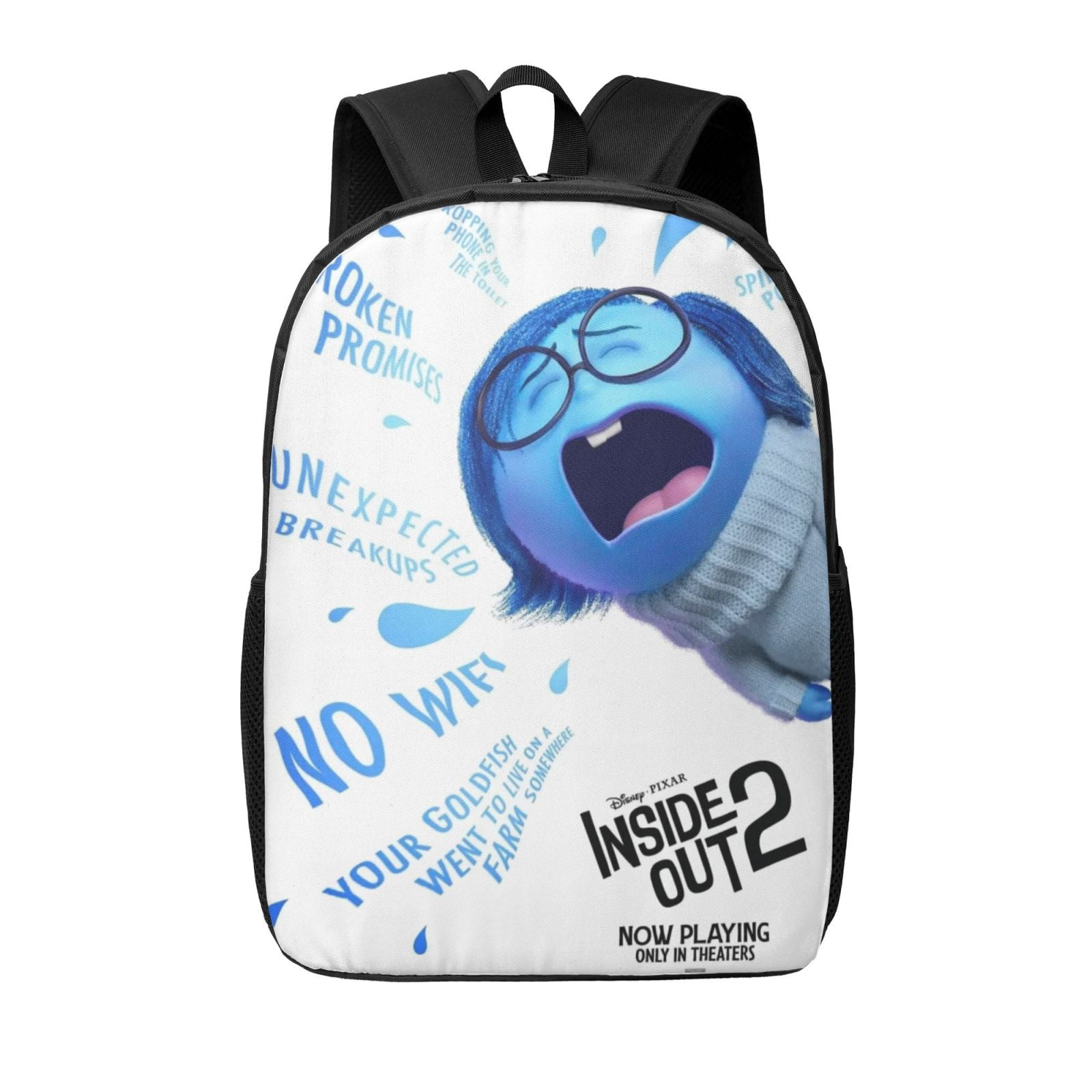 Student Inside Out 2 Double Layer School Bag Burden Reduction Portable ...